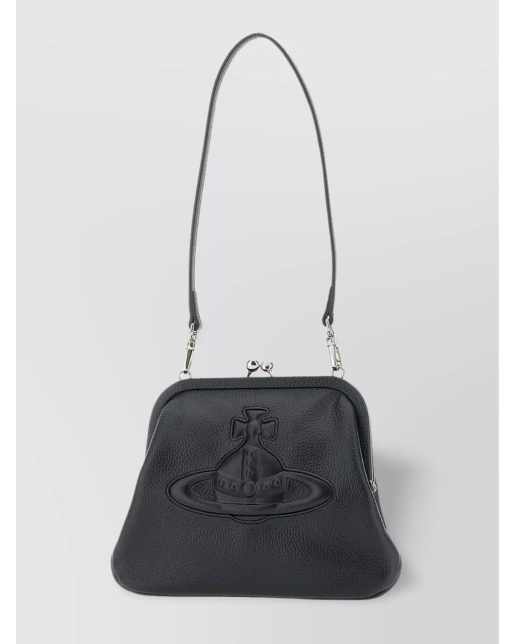 Vivienne Westwood Removable Handle Clutch Bag in White | Lyst