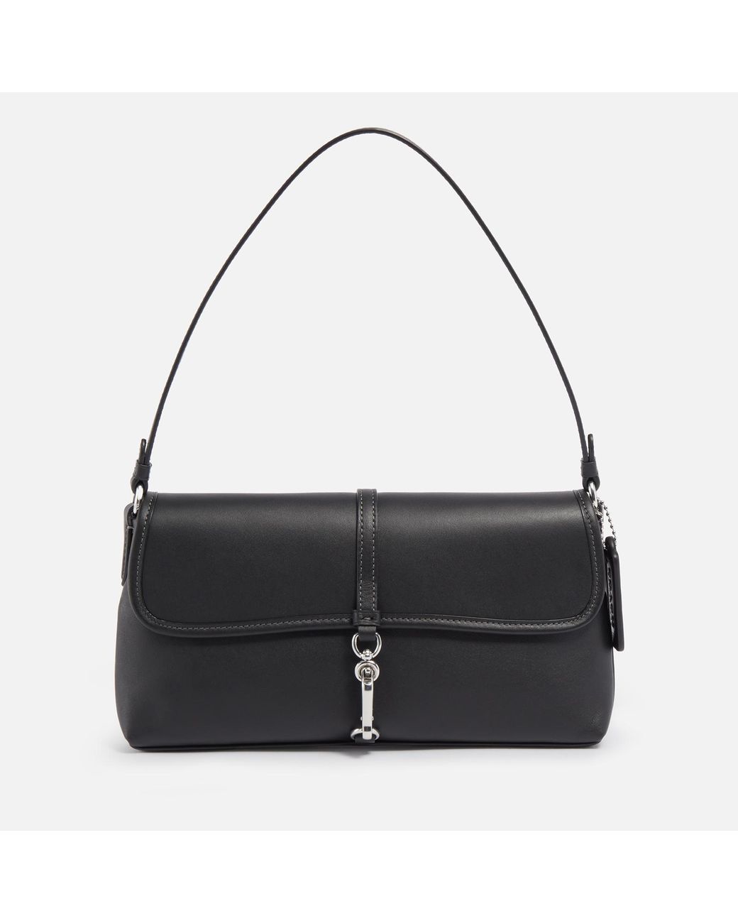 COACH 'hamptons' Shoulder Bag, in Black | Lyst