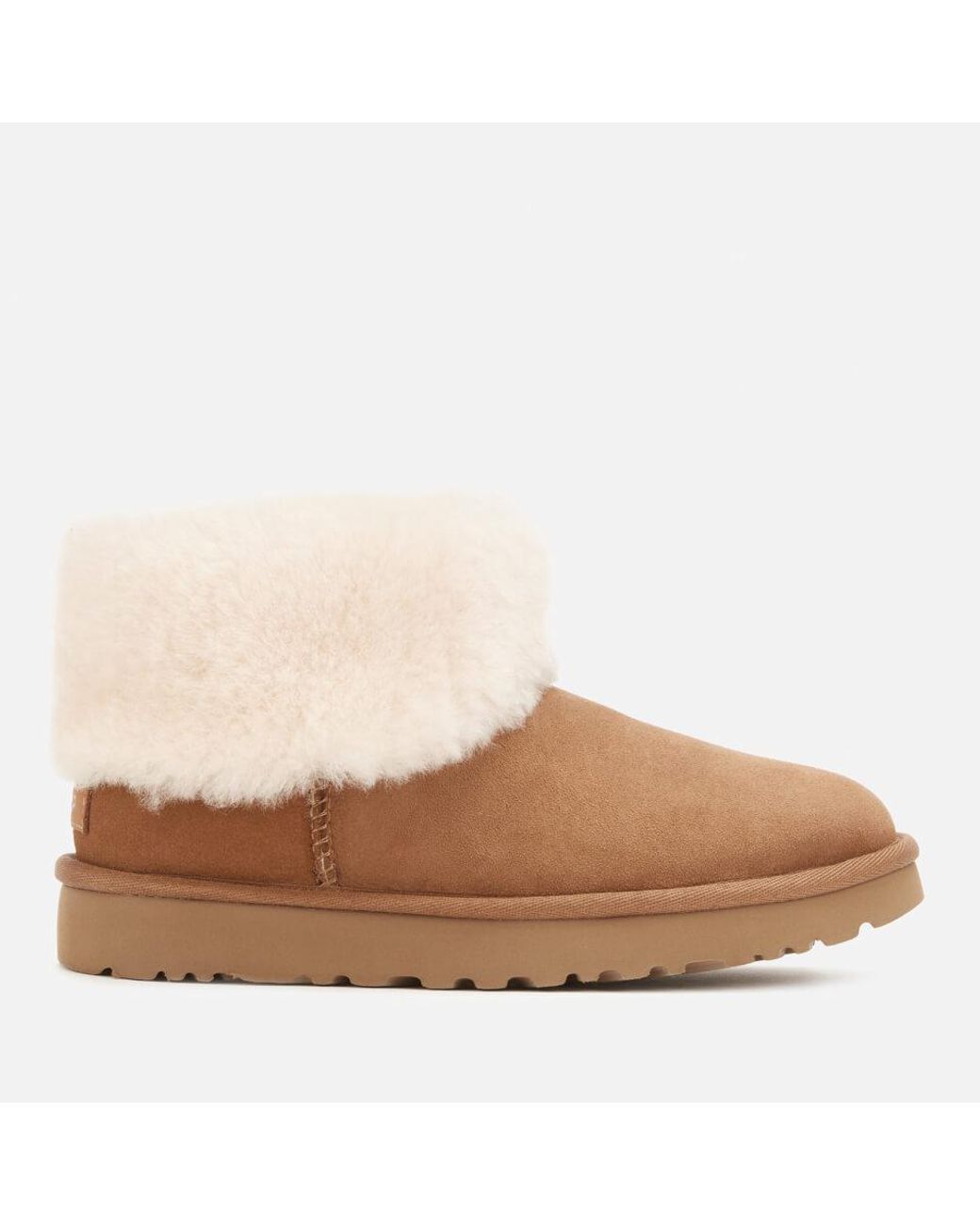 UGG Classic Mini Fluff High-low in Brown | Lyst UK