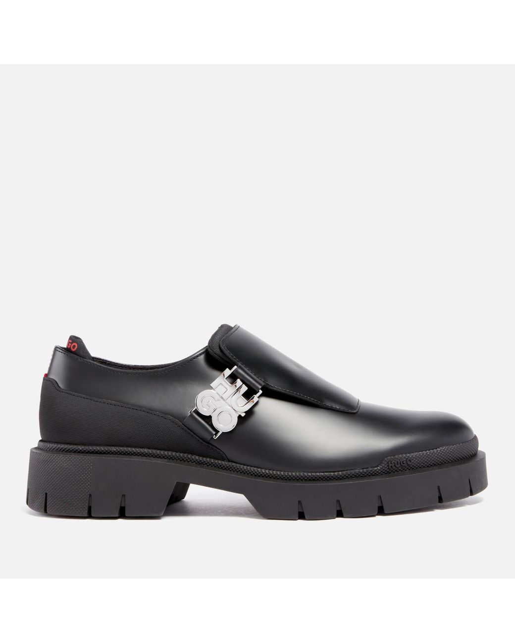 HUGO Denzel Monk Bolt Monkey Shoes in Black for Men | Lyst