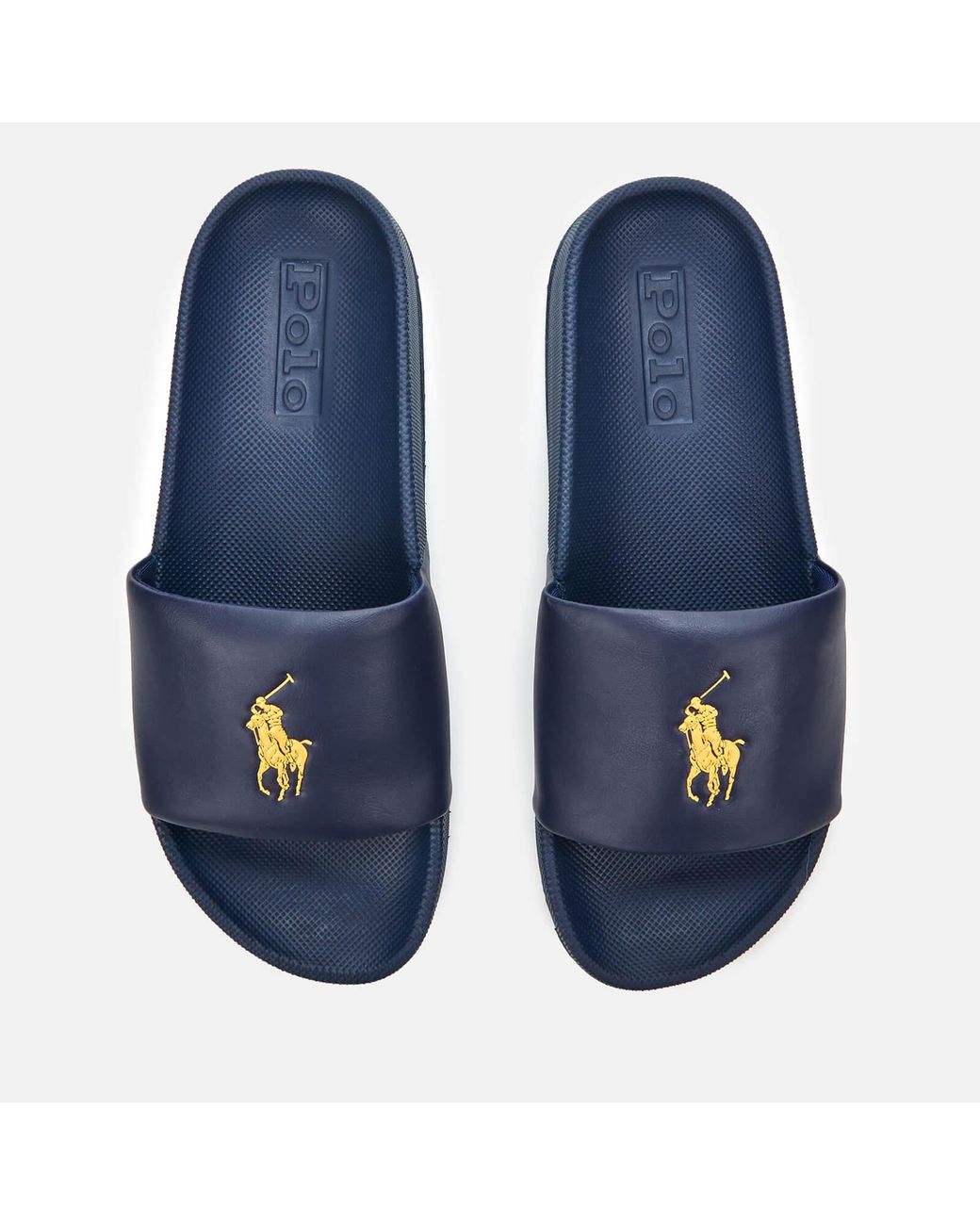 Polo Ralph Lauren Cayson Logo Sandals in Blue for Men | Lyst