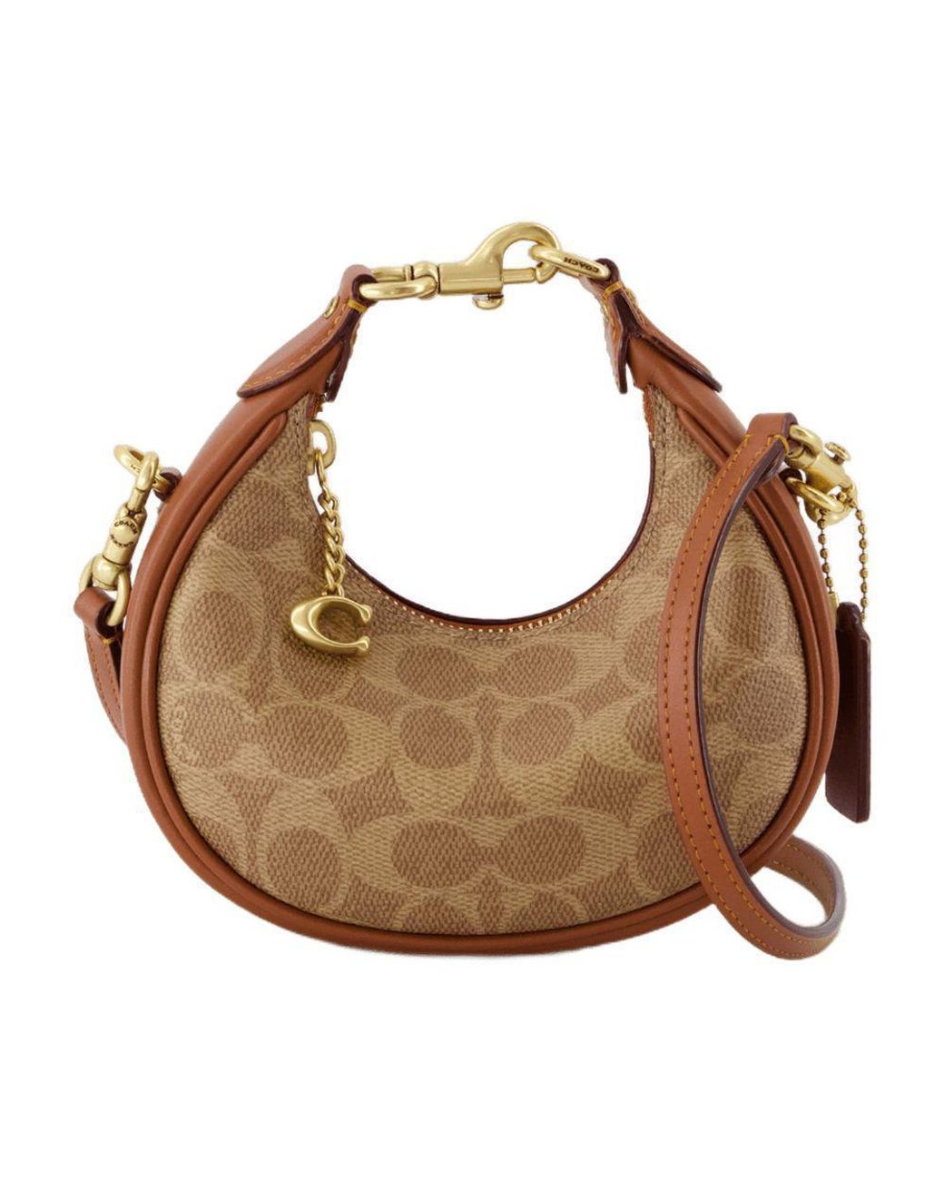 COACH Signature Jonie Crossbody in Brown | Lyst