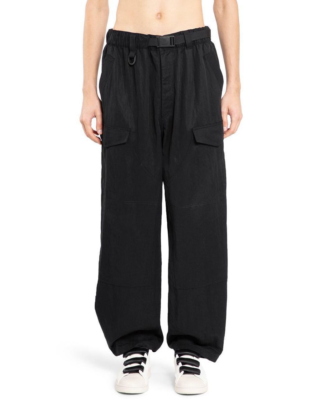 Y-3 Trousers in Black for Men | Lyst