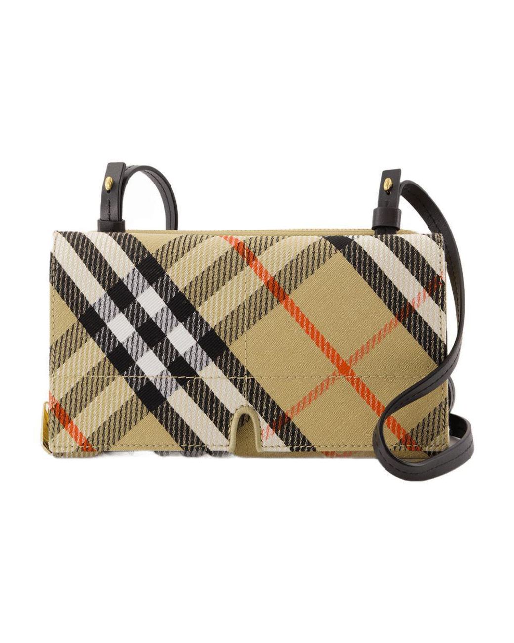 Burberry Snip Pouch in Metallic | Lyst