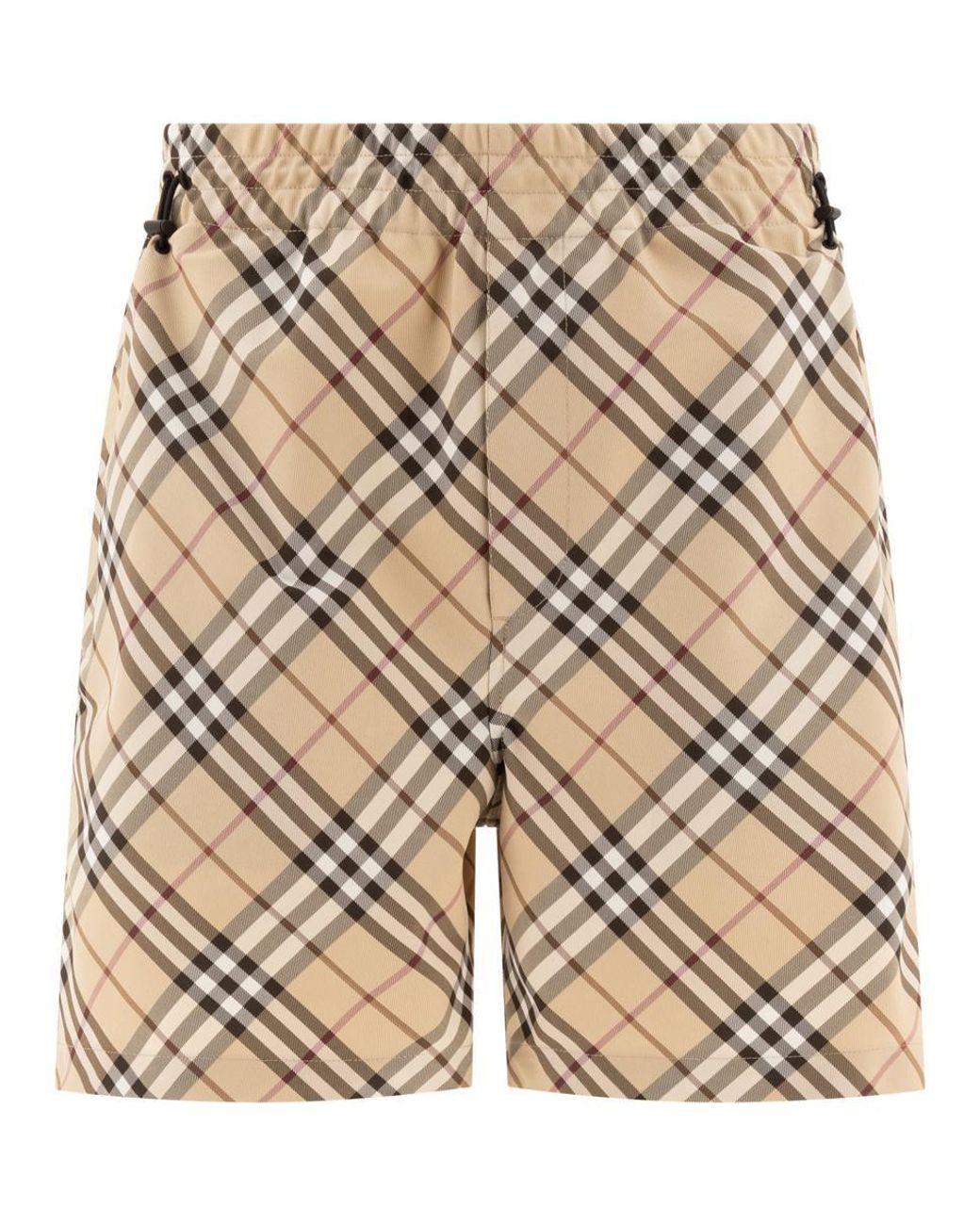 Burberry Shorts in Natural for Men | Lyst