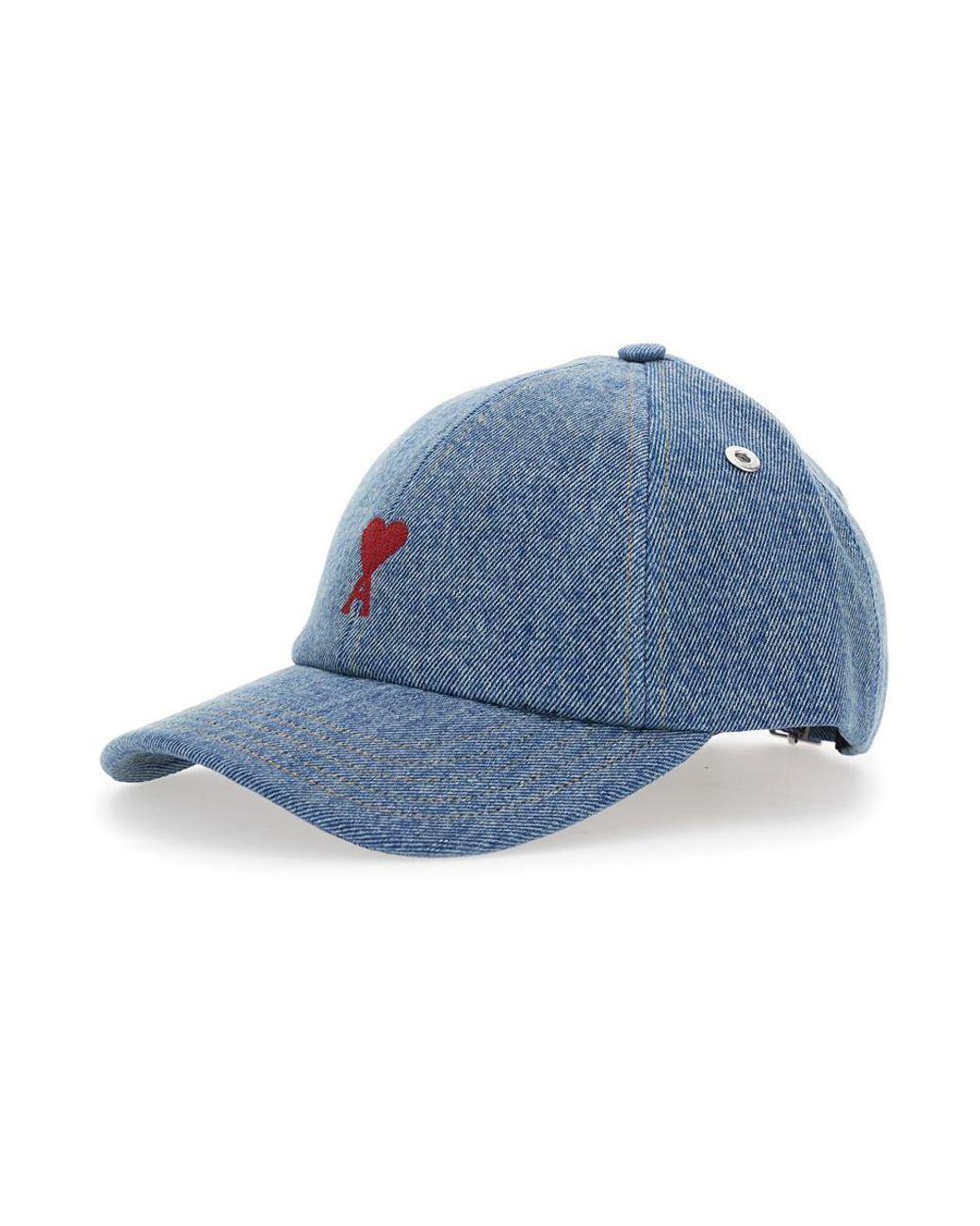 Ami Paris Adc Cap in Blue for Men | Lyst