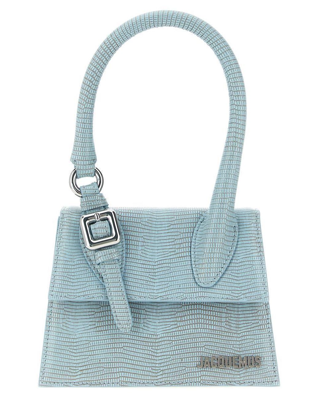 Jacquemus 'Le Chiquito Moyen Boucle' Handbag in Blue | Lyst