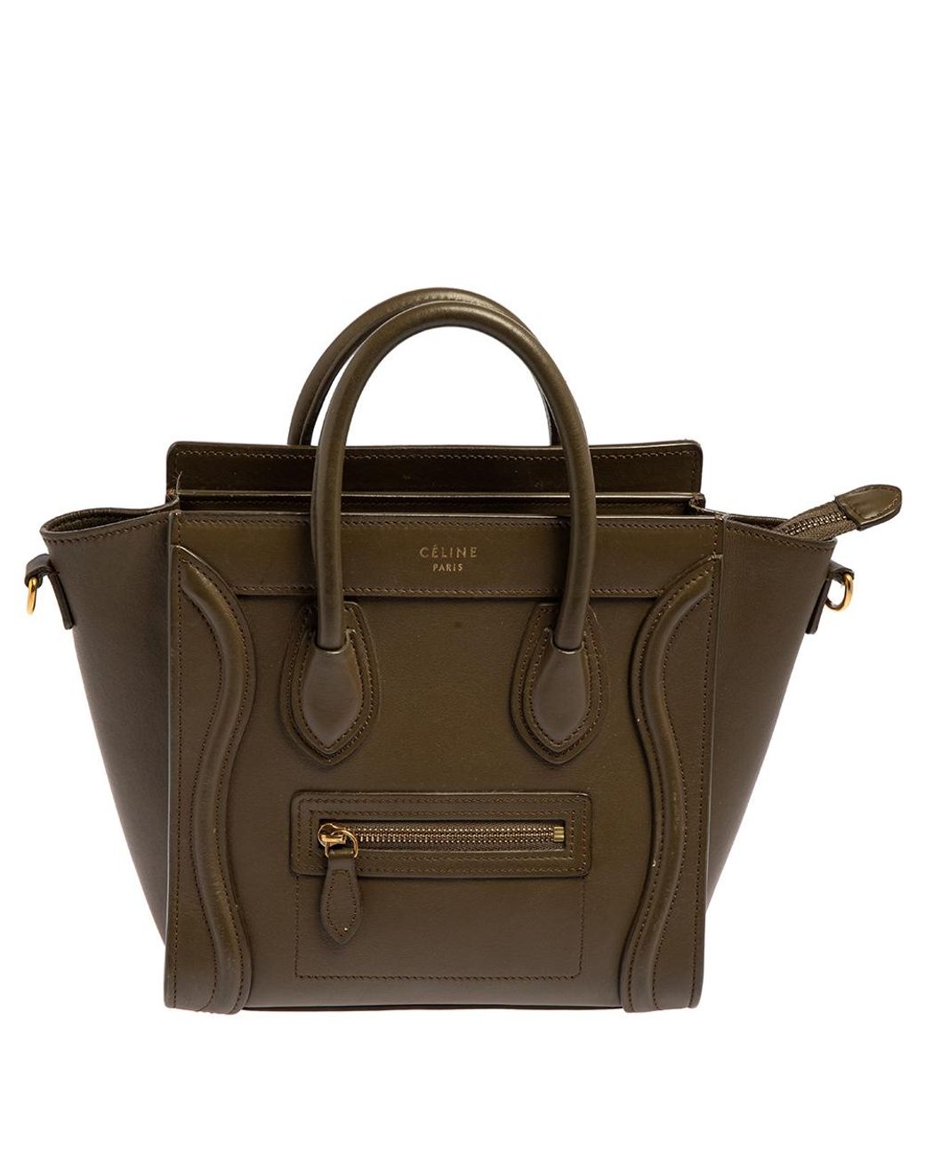 Olive Green Luxury Bags For Women | Paul Smith