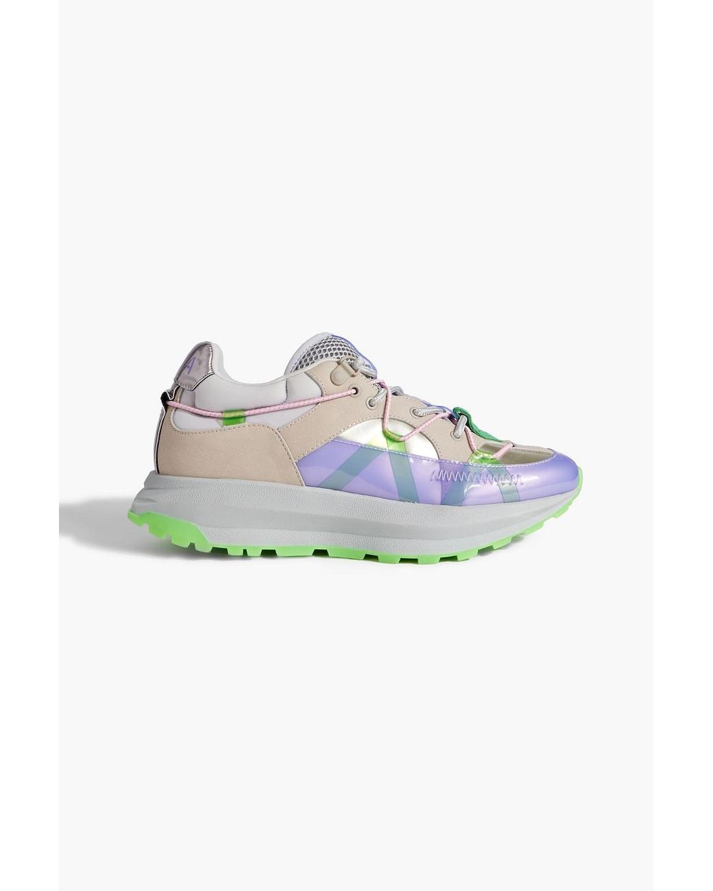 Stine Goya Apollo 1811 Tech Runner Metallic Leather, Nubuck And Pvc ...