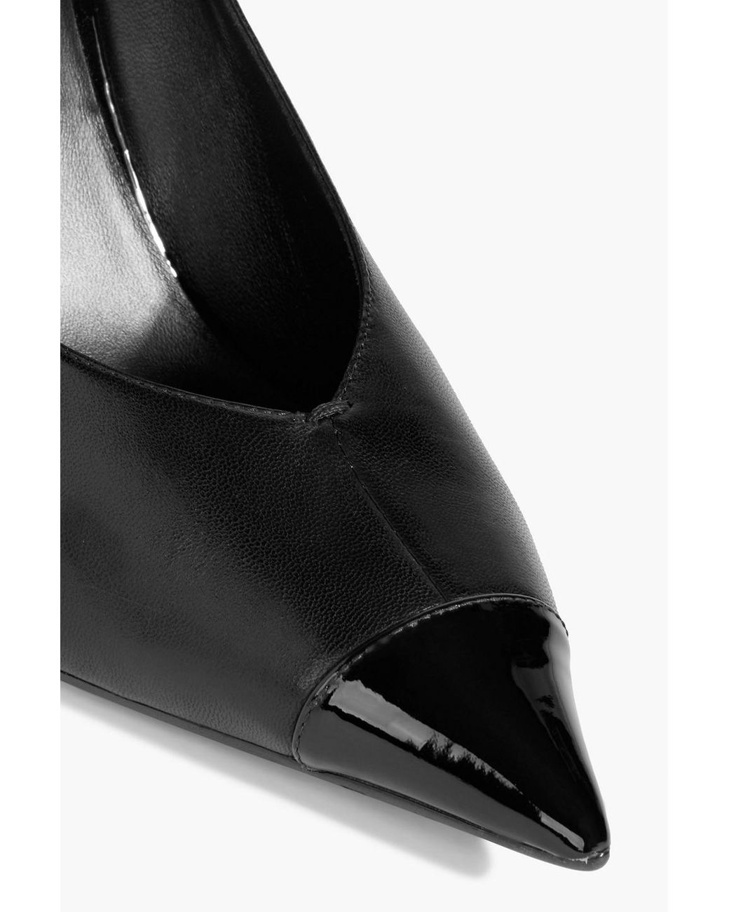 Jimmy Choo Cierra 100 Smooth And Patent-leather Pumps in Jimmy Choo Cierra 100 Smooth And Patent-leather Pumps in