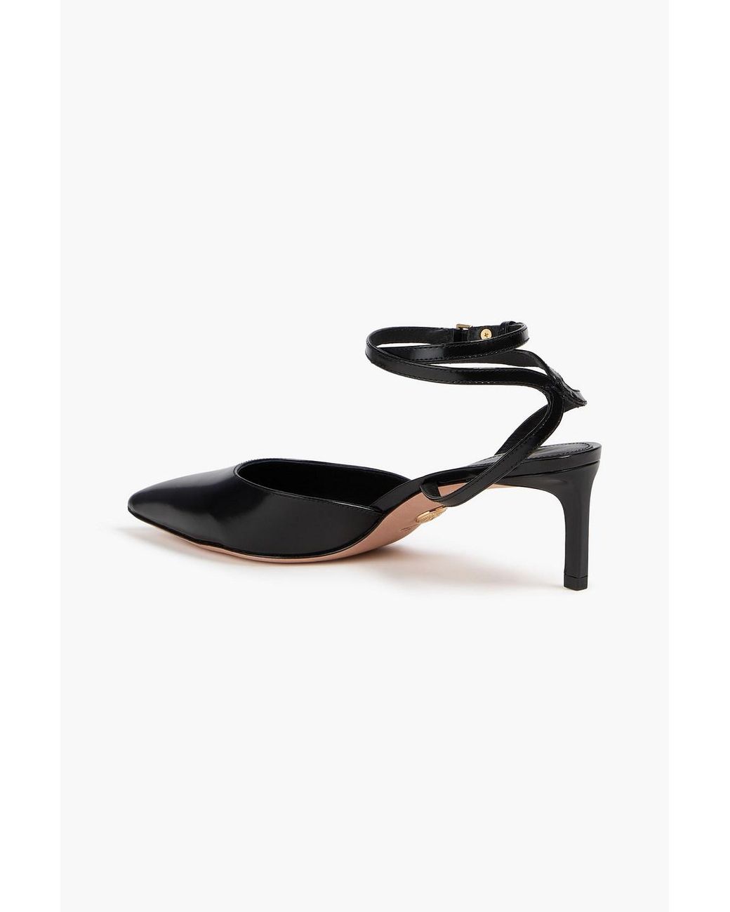Veronica Beard Collette Glossed-Leather Pumps in Black | Lyst UK