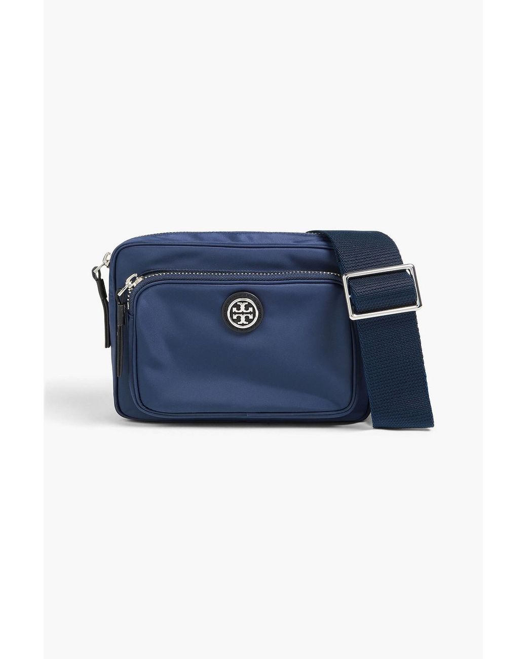 Tory Burch Virginia Shell Shoulder Bag in Blue | Lyst UK