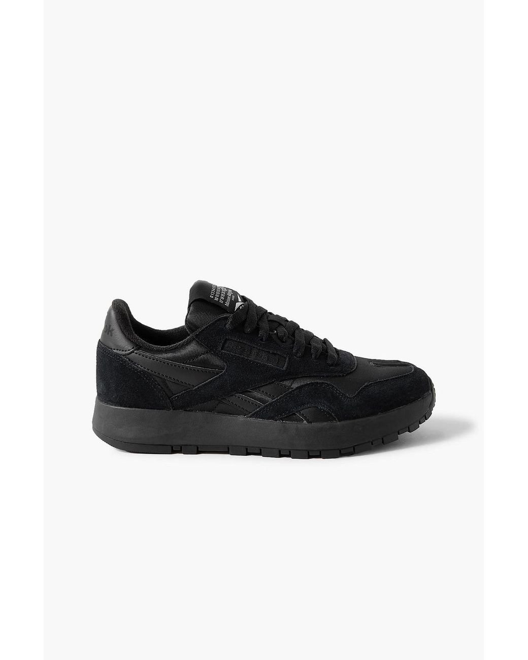 MAISON MARGIELA x REEBOK Project 0 Shell, Suede And Leather Sneakers in ...