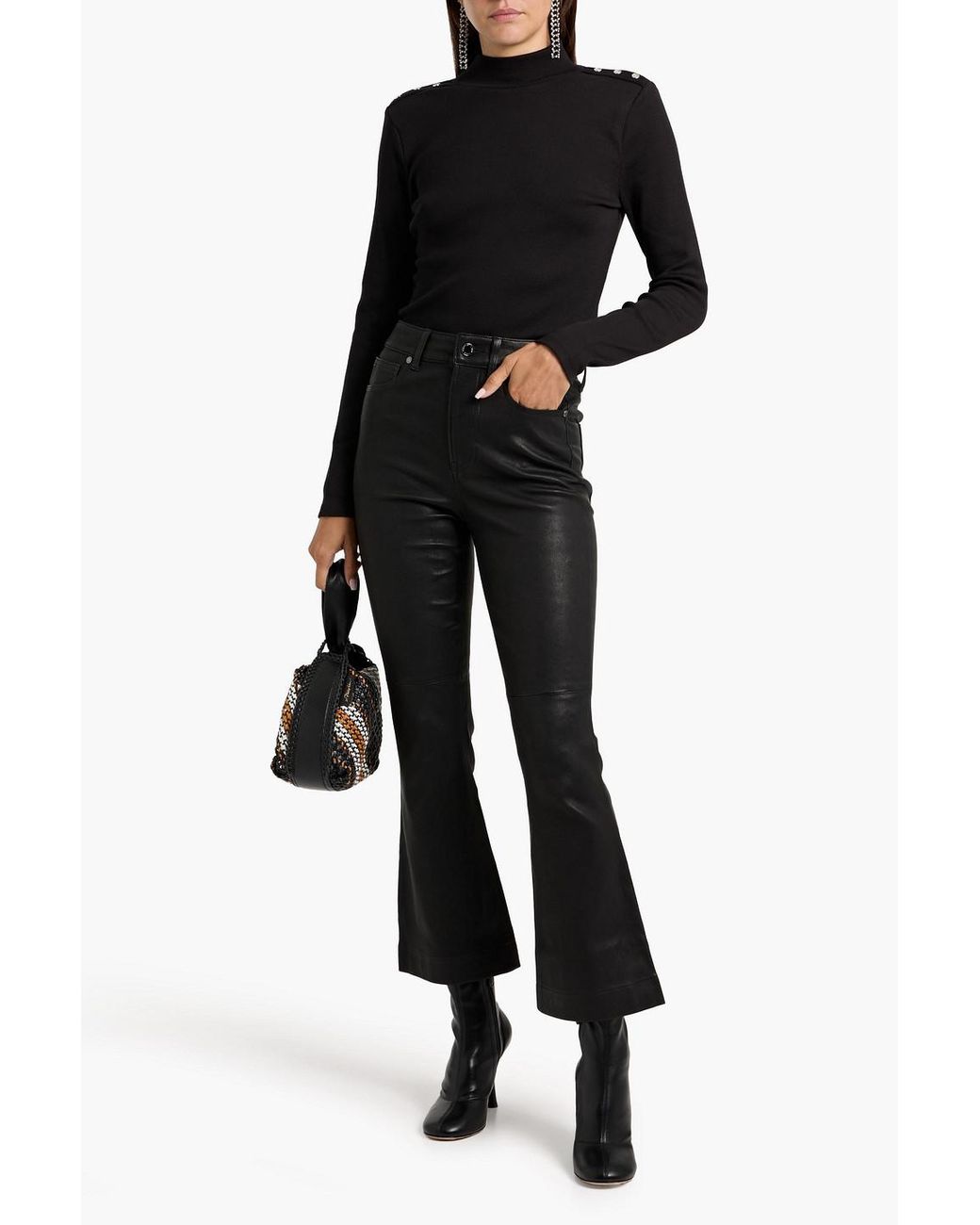 Veronica Beard Leather Pants