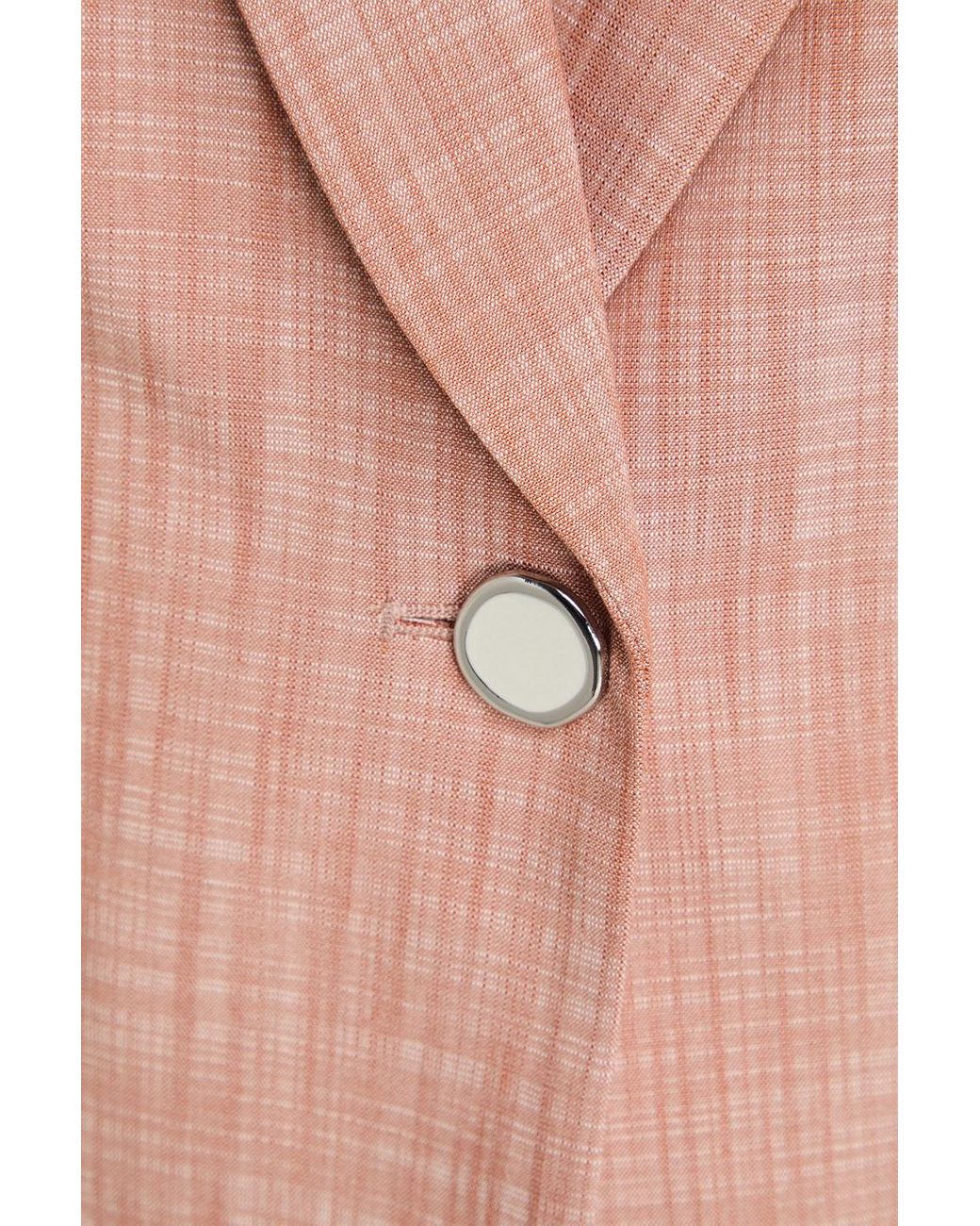 10 Crosby Derek Lam Gabriel Woven Jacket in Pink | Lyst
