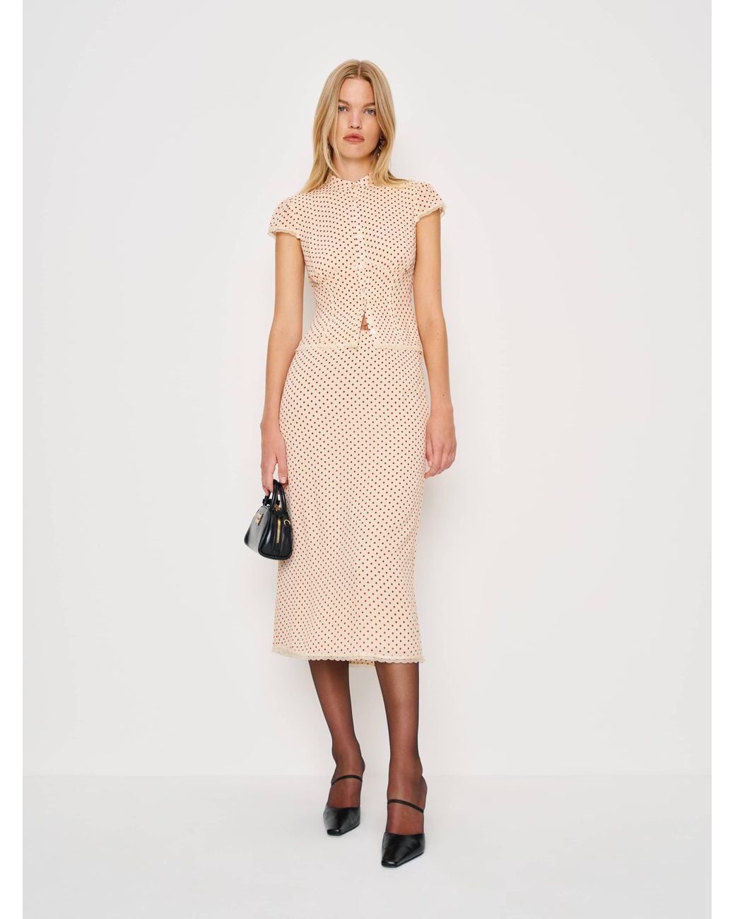 Reformation Opal Two Piece 10 in Natural | Lyst