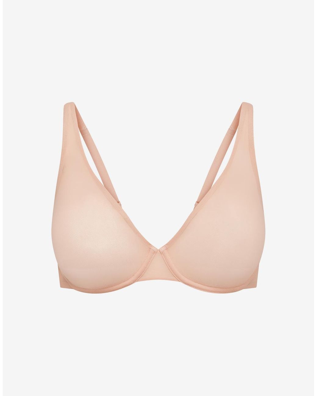Thirdlove Bare Mesh Unlined Bra in White | Lyst