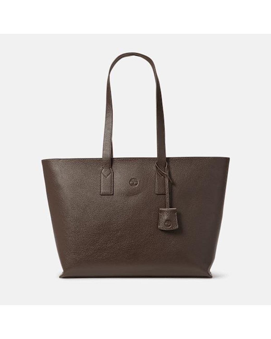 Timberland Tuckerman Leather Tote Bag In Dark Brown, Woman, Brown | Lyst UK