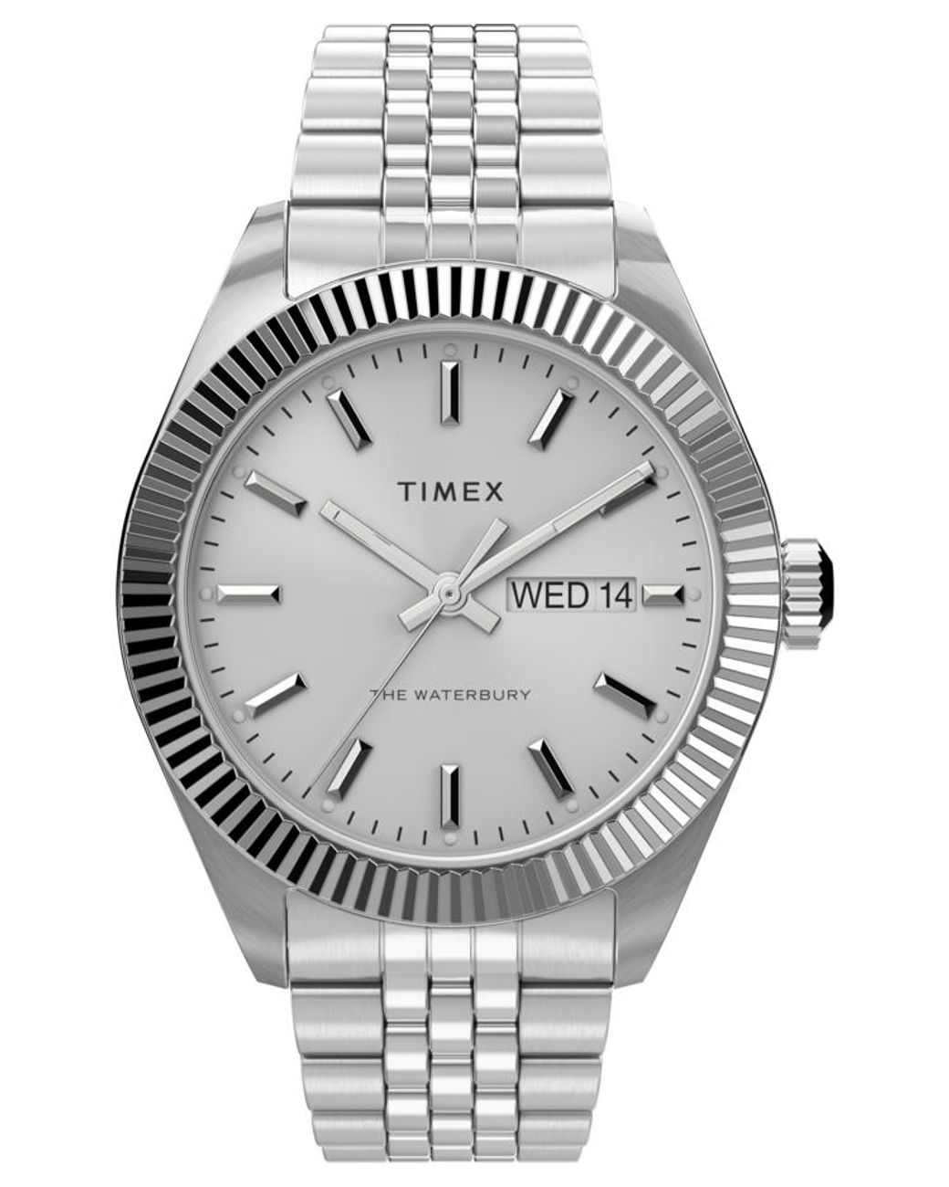 Timex Legacy 41mm Stainless Steel Bracelet Watch Steel silver tone In timex-legacy-41mm-stainless-steel-bracelet-watch-steel-silver-tone-in