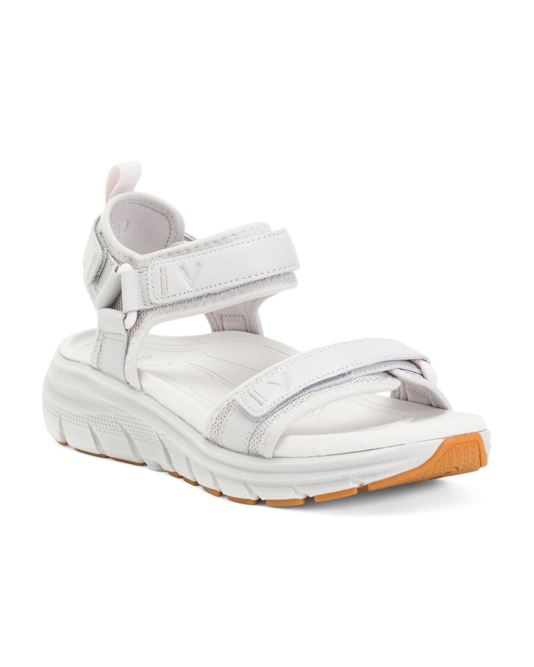 TJ Maxx Leather Walk Max Wanderer Comfort Sandals For in White | Lyst