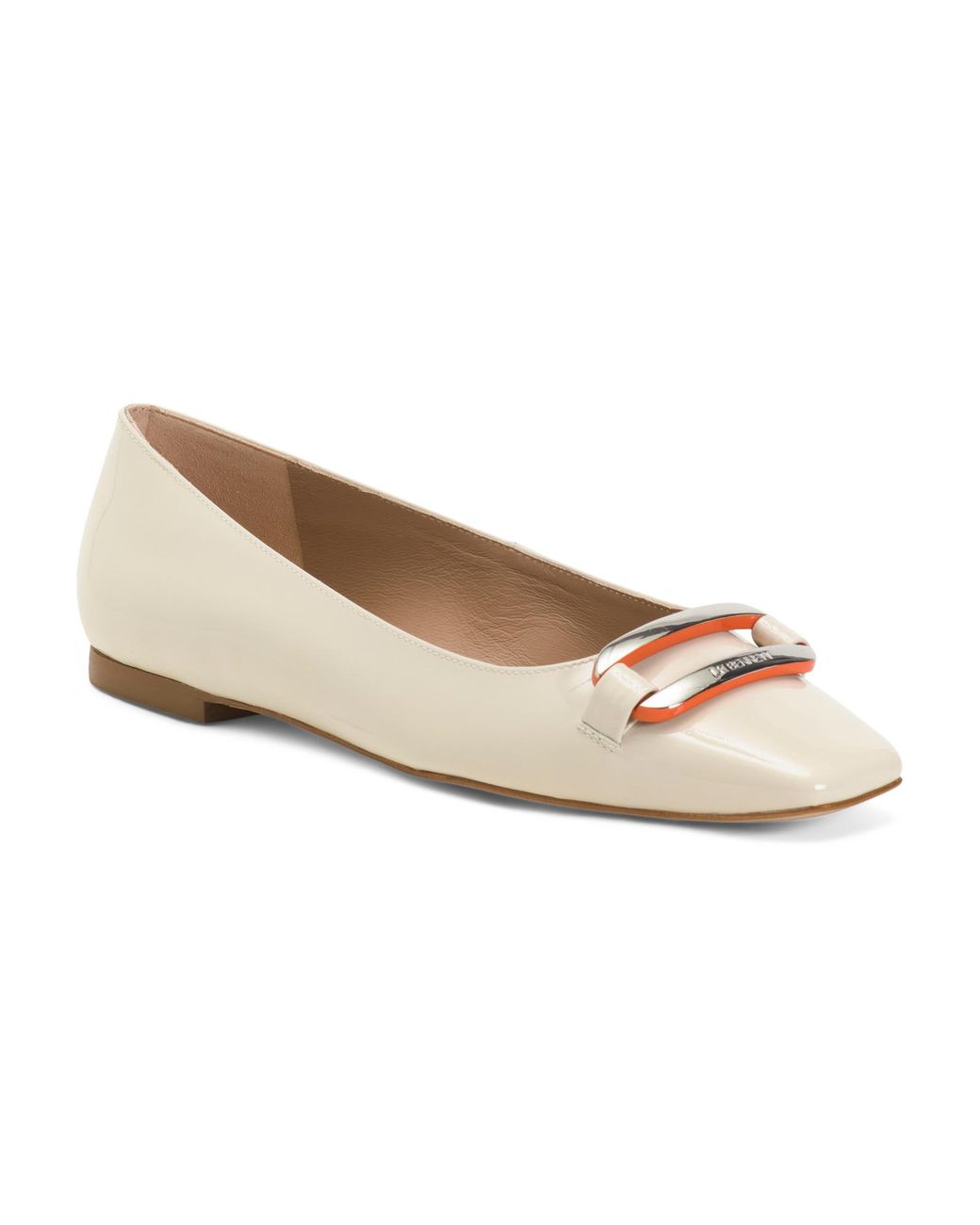 TJ Maxx Patent Leather Cayden Square Toe Loafers For in White | Lyst