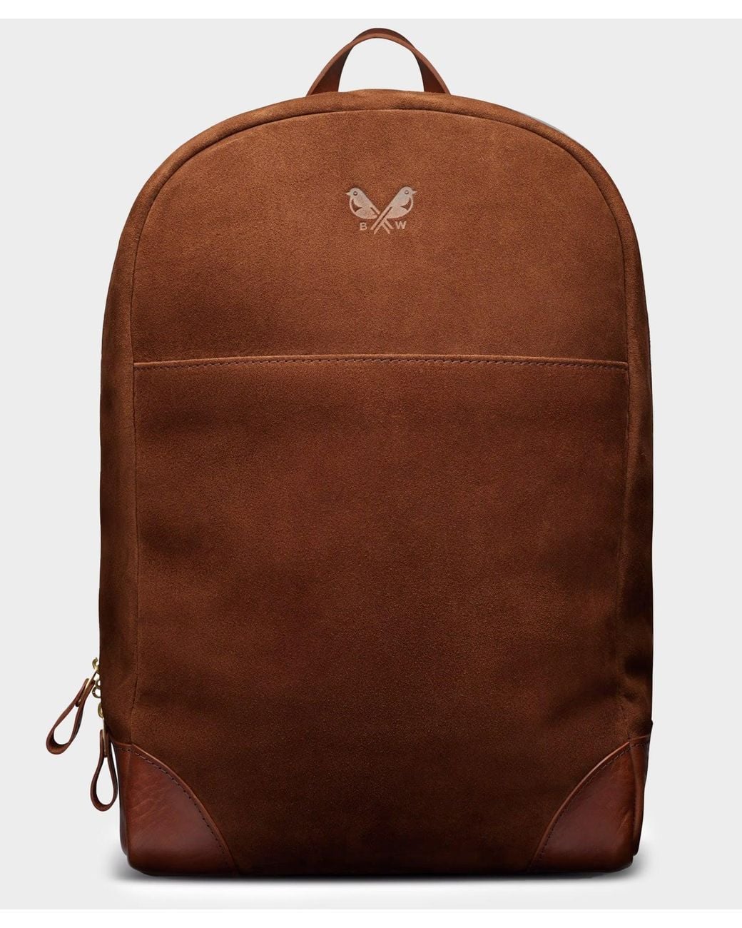 Bennett Winch Suede Backpack in Brown for Men | Lyst