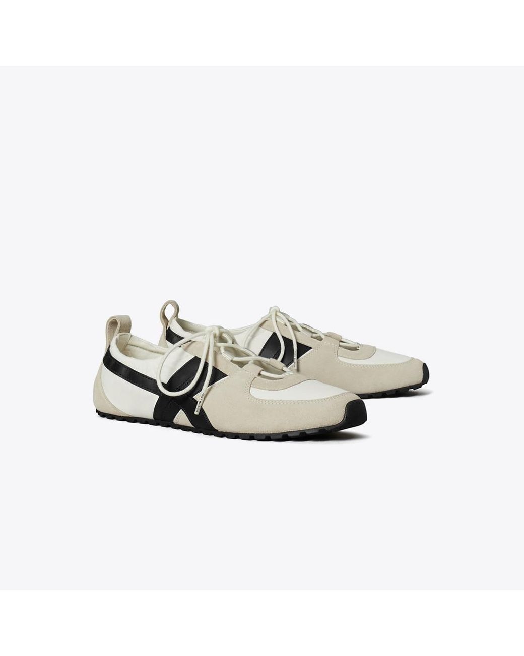 Tory Burch Hank Ballet Sneaker in White | Lyst UK