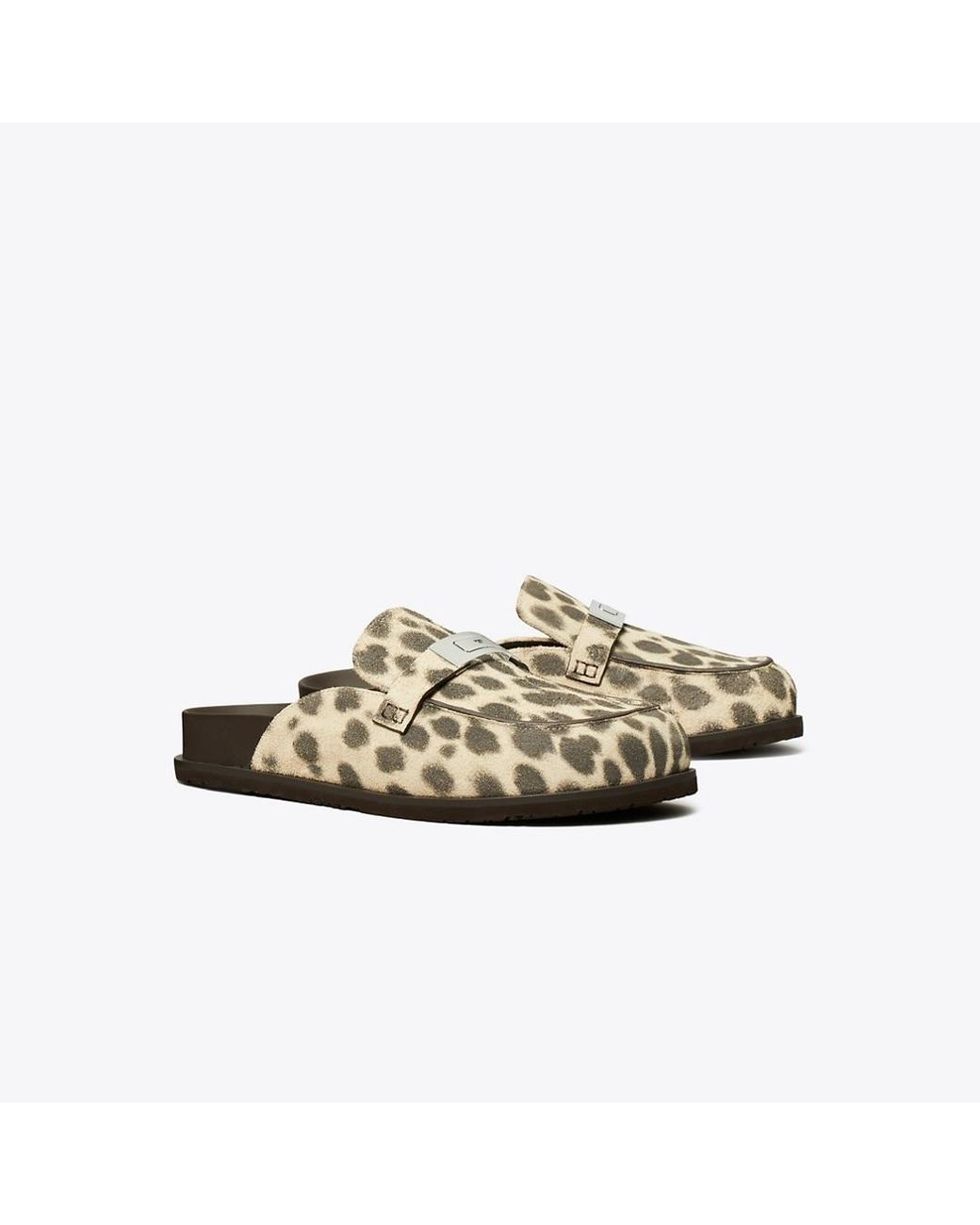Tory Burch Leelee Mule in Natural | Lyst