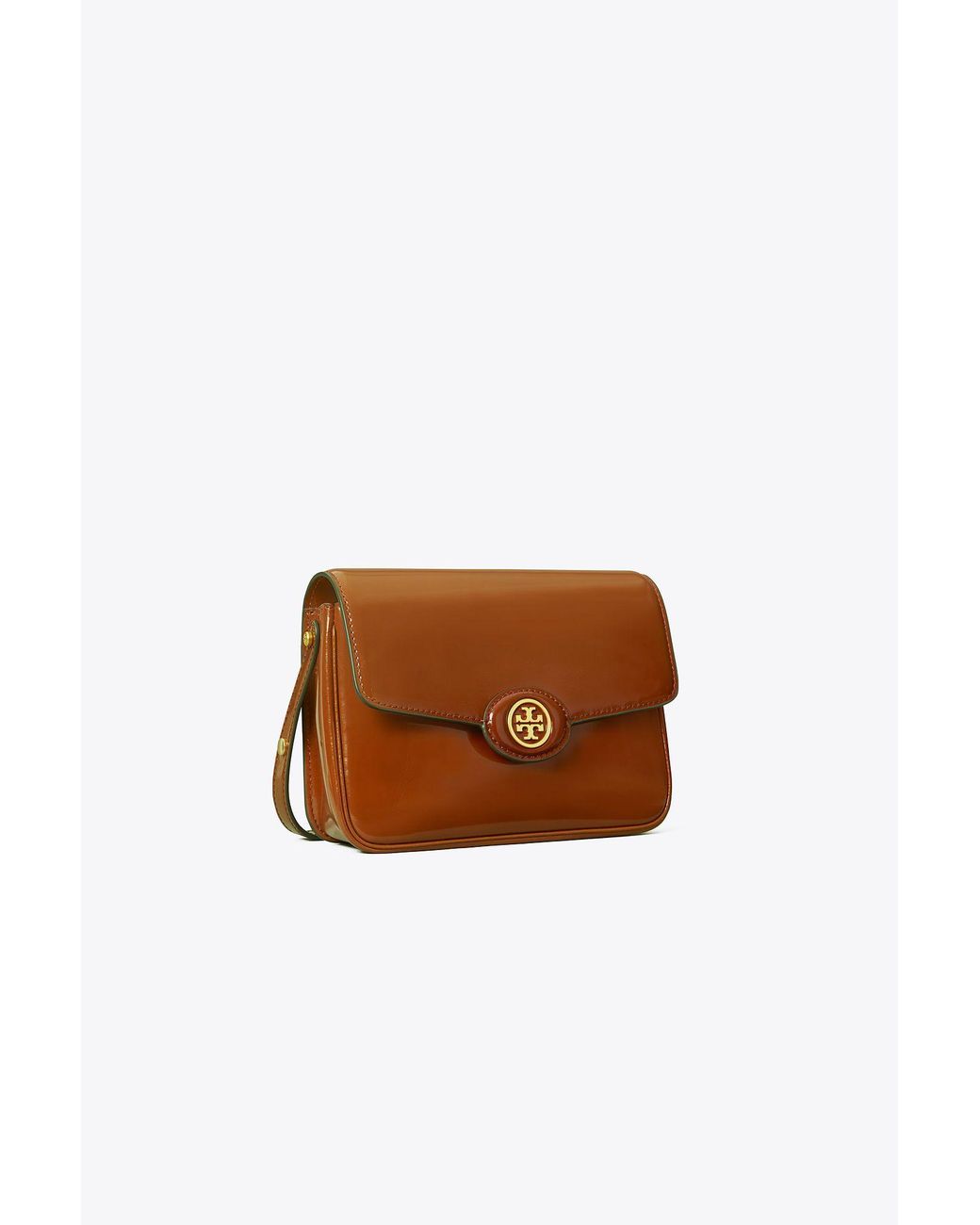 Tory Burch Robinson Spazzolato Convertible Shoulder Bag in Brown | Lyst Tory Burch Robinson Spazzolato Convertible Shoulder Bag in Brown | Lyst