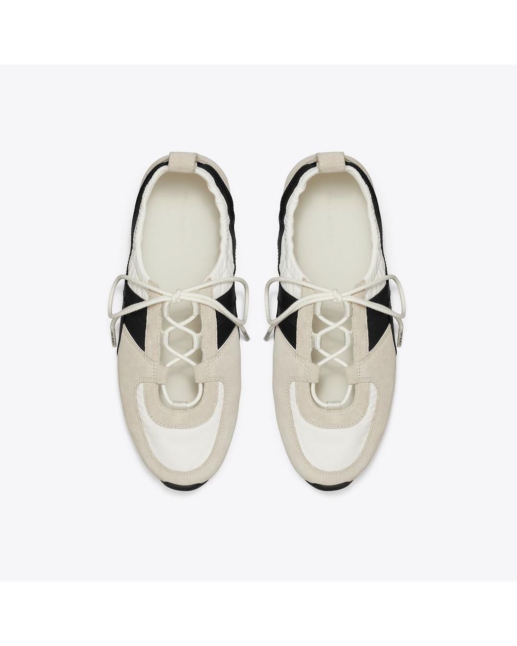 Tory Burch Hank Ballet Sneaker in White | Lyst UK
