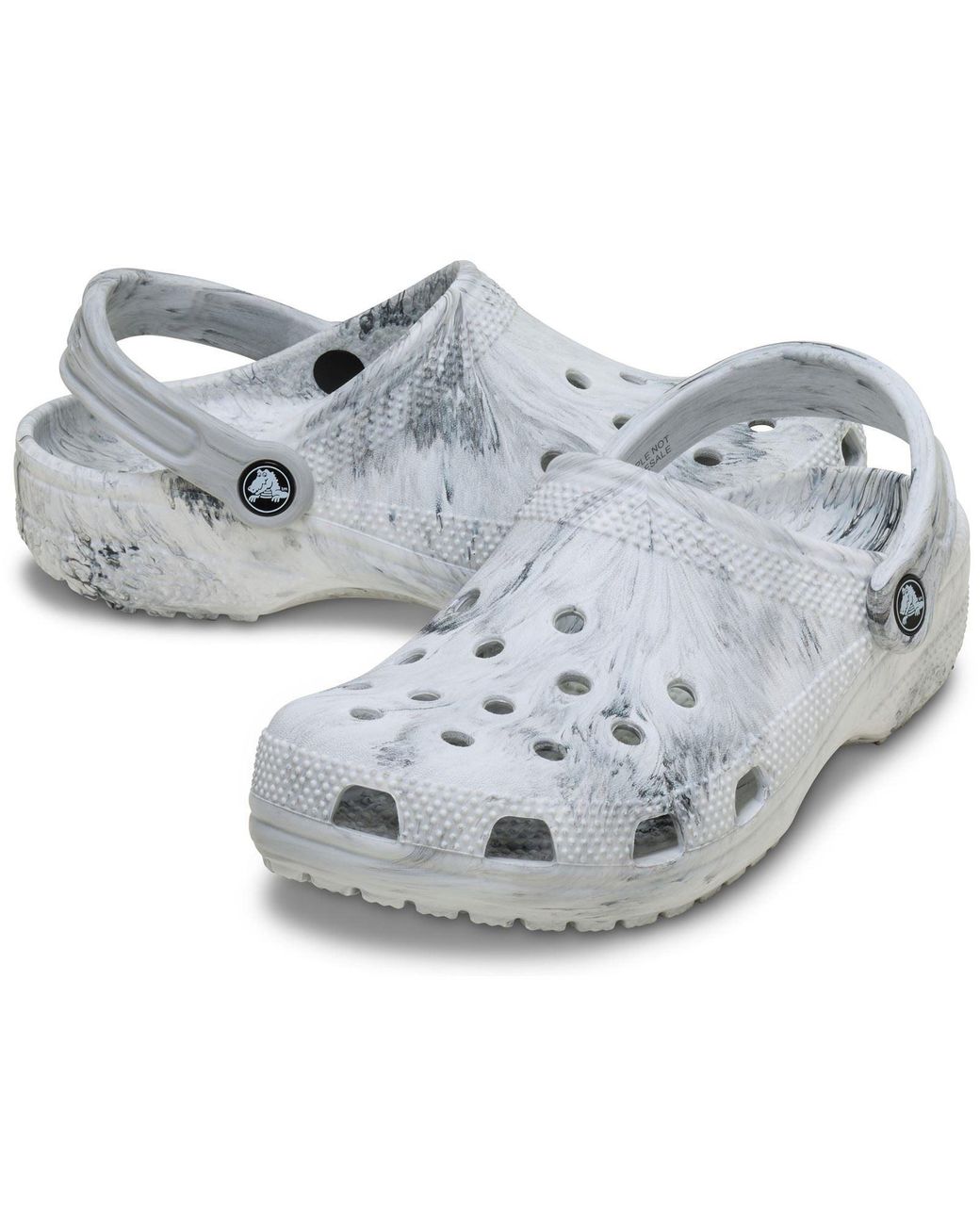Crocs™ Classic Marbled Clog Synthetic/ Clogs in Grey | Lyst UK