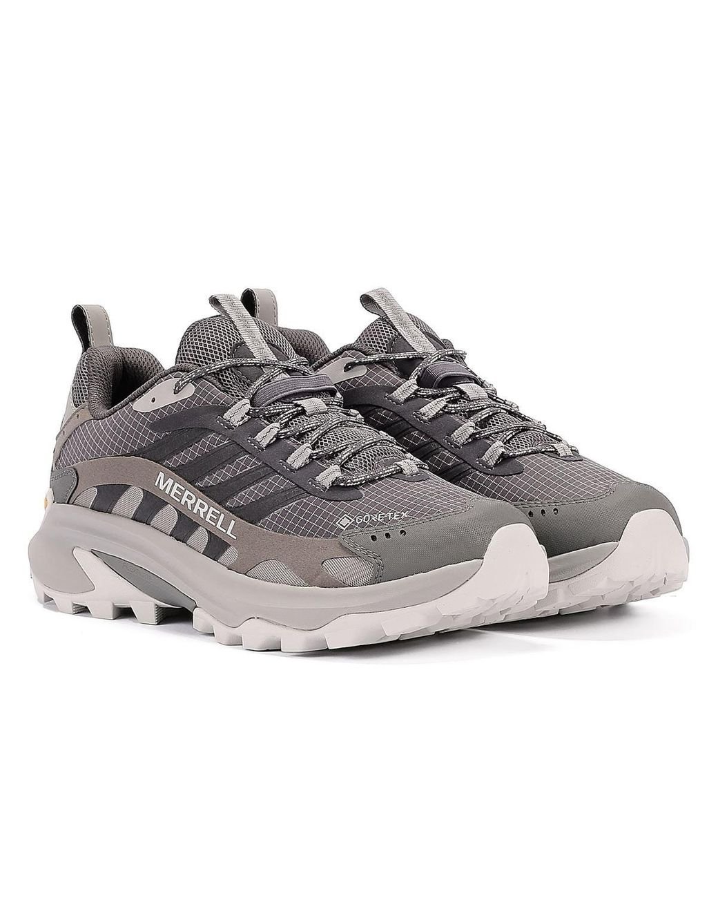 Merrell Moab Speed 2 Gore-Tex Asphalt Trainers in Gray for Men | Lyst