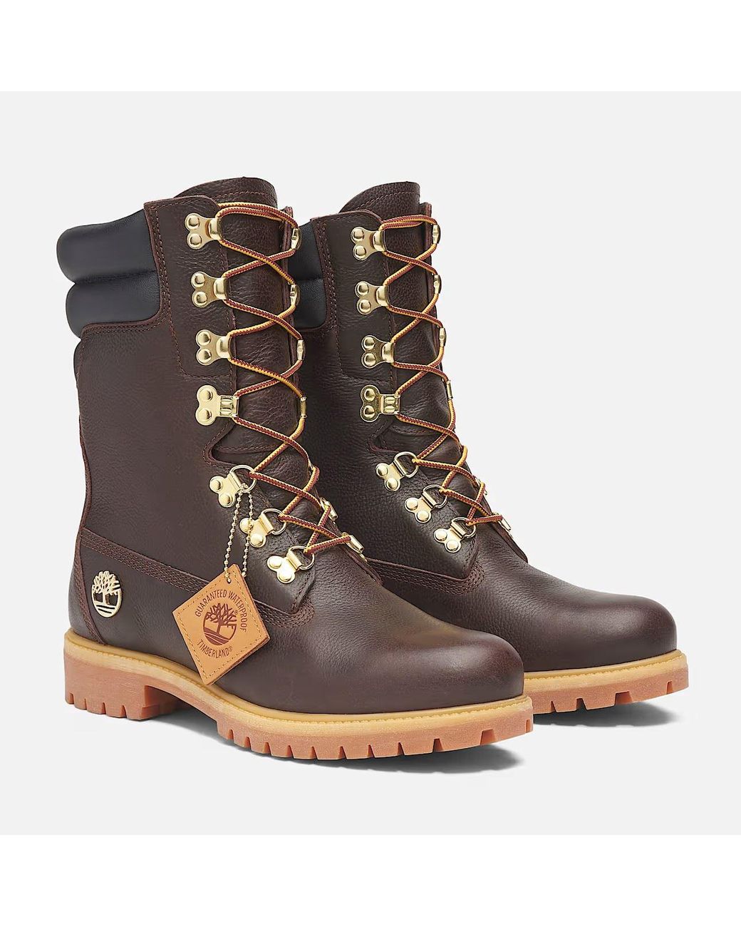 Timberland Premium Espresso Tall Leather Dark/ Boots in Brown for Men ...