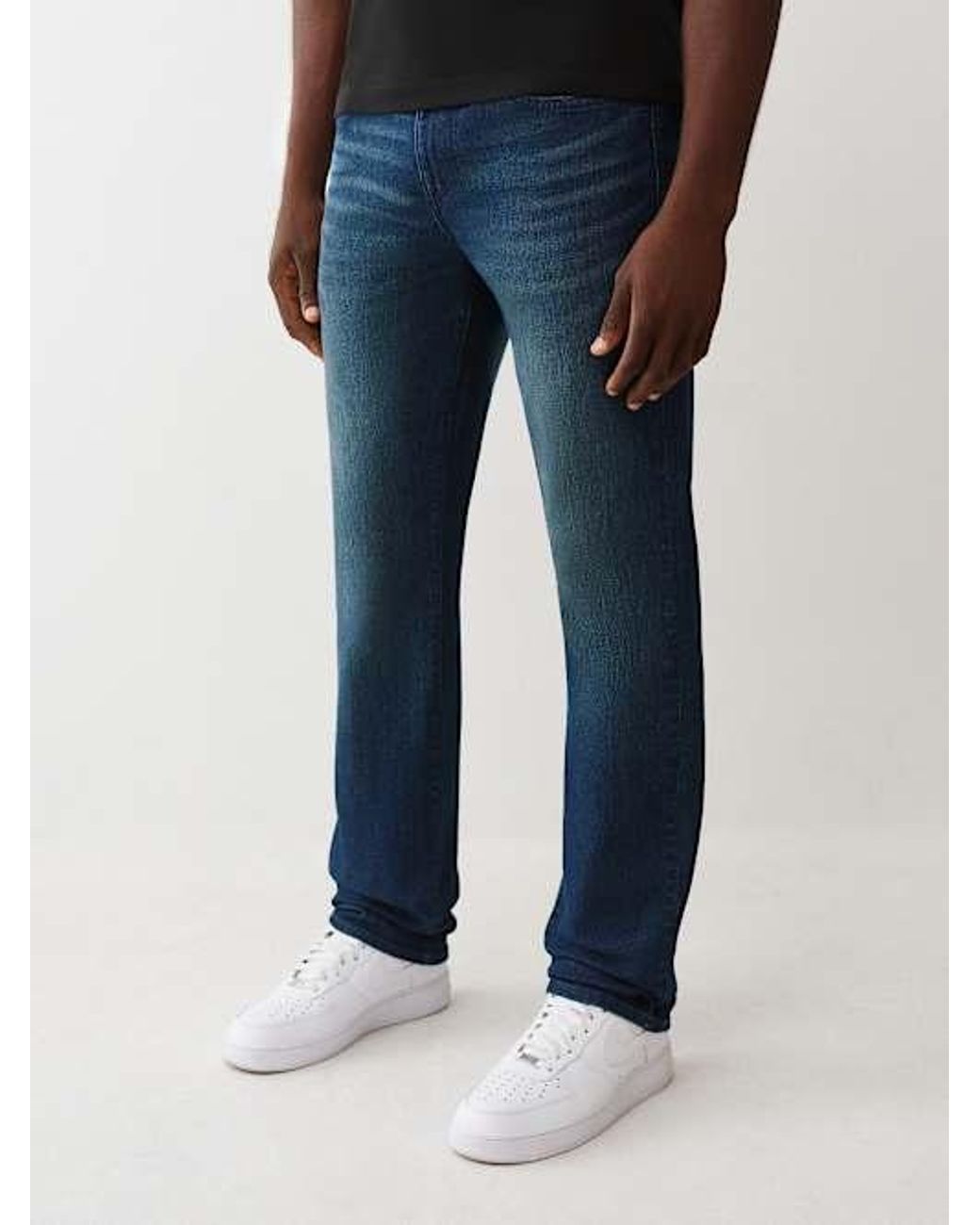 TRUE RELIGION Ricky Flap Straight Jean in Blue for Men | Lyst
