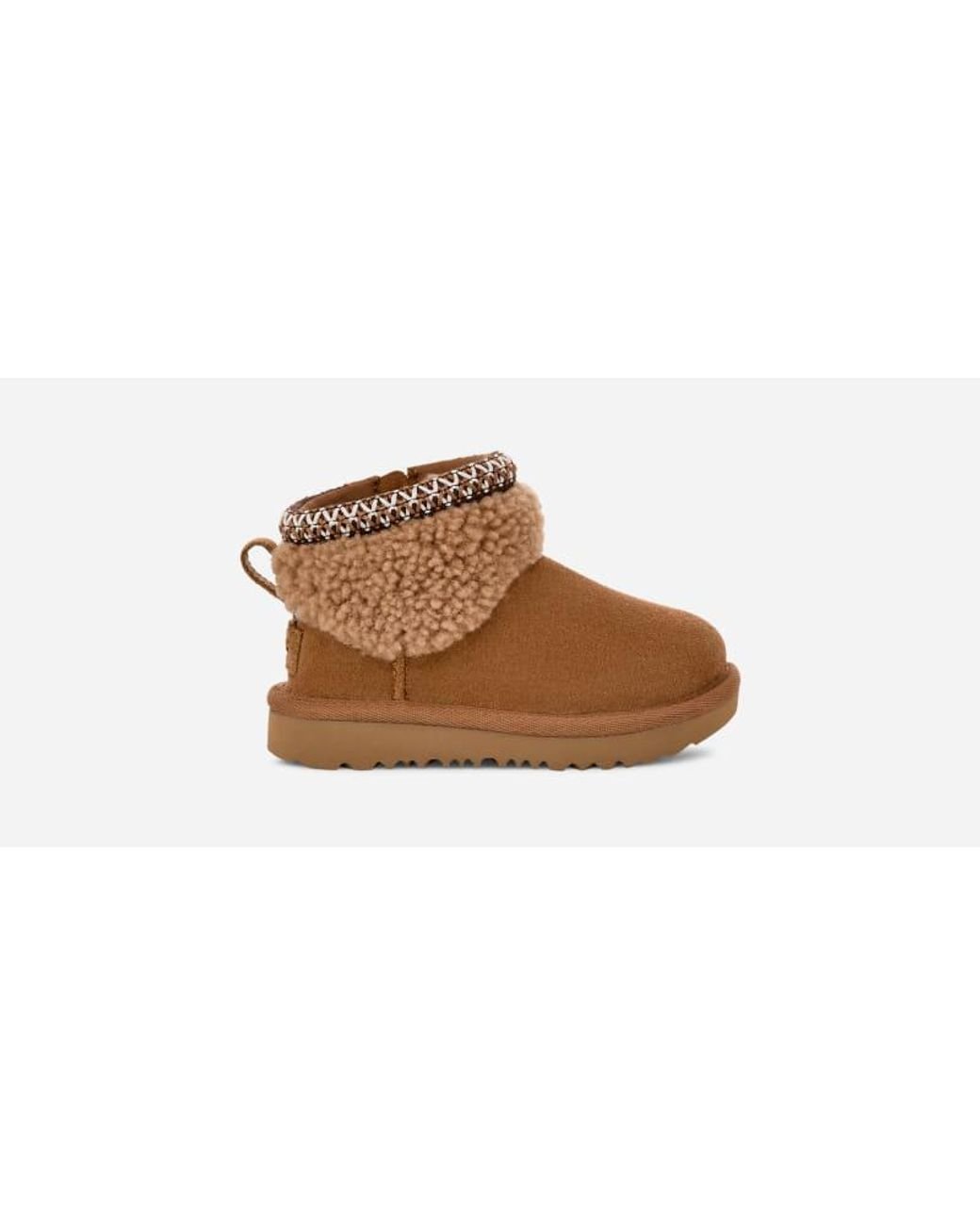 UGG ® Toddlers' Classic Ultra Mini Maxi Curly Sheepskin/suede Classic ...