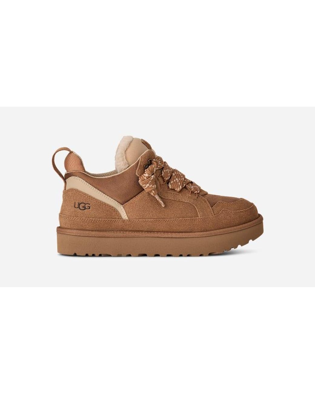 UGG Lowmel Suede/Textile/Recycled Materials Shoes in Black for Men | Lyst