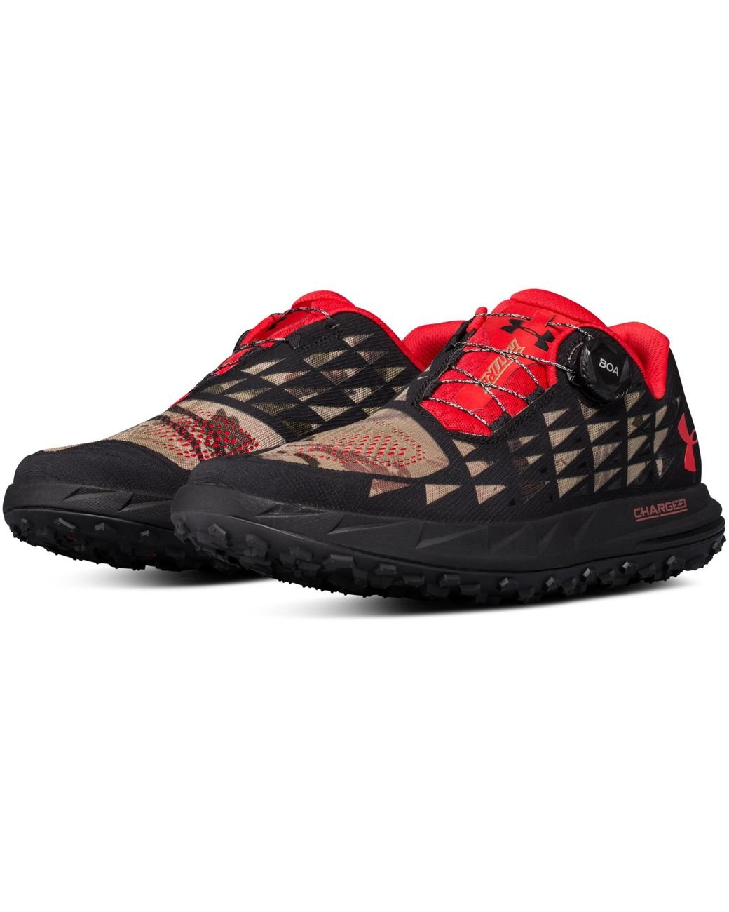 Under Armour Fat Tire 3 Trail Running Shoes in Black for Men Lyst Canada