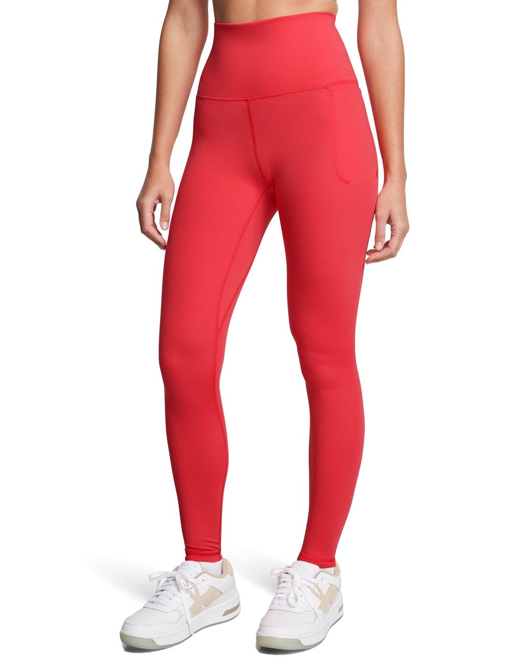 Under Armour Ua Meridian Ultra High Rise leggings in Red | Lyst