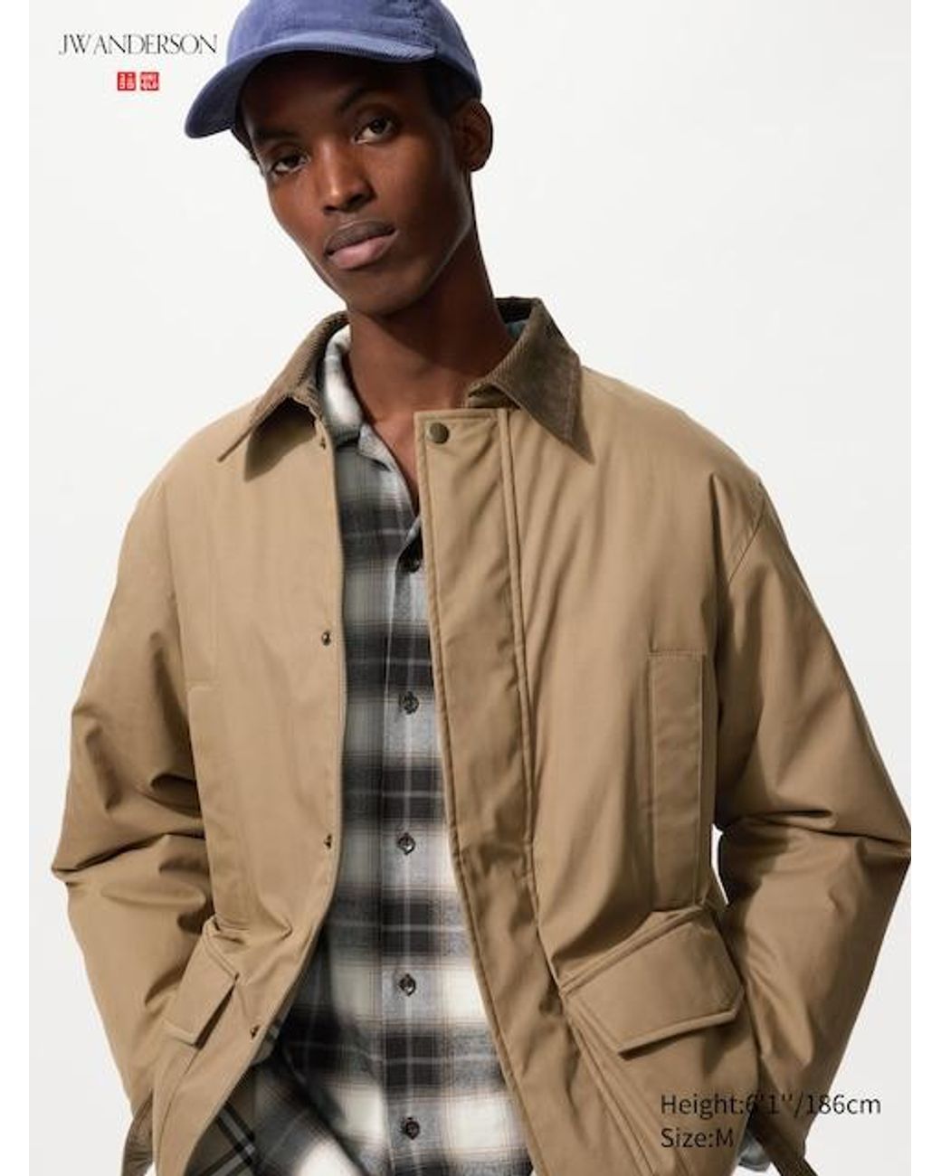Uniqlo Puffertech Utility Jacket in Brown for Men | Lyst UK