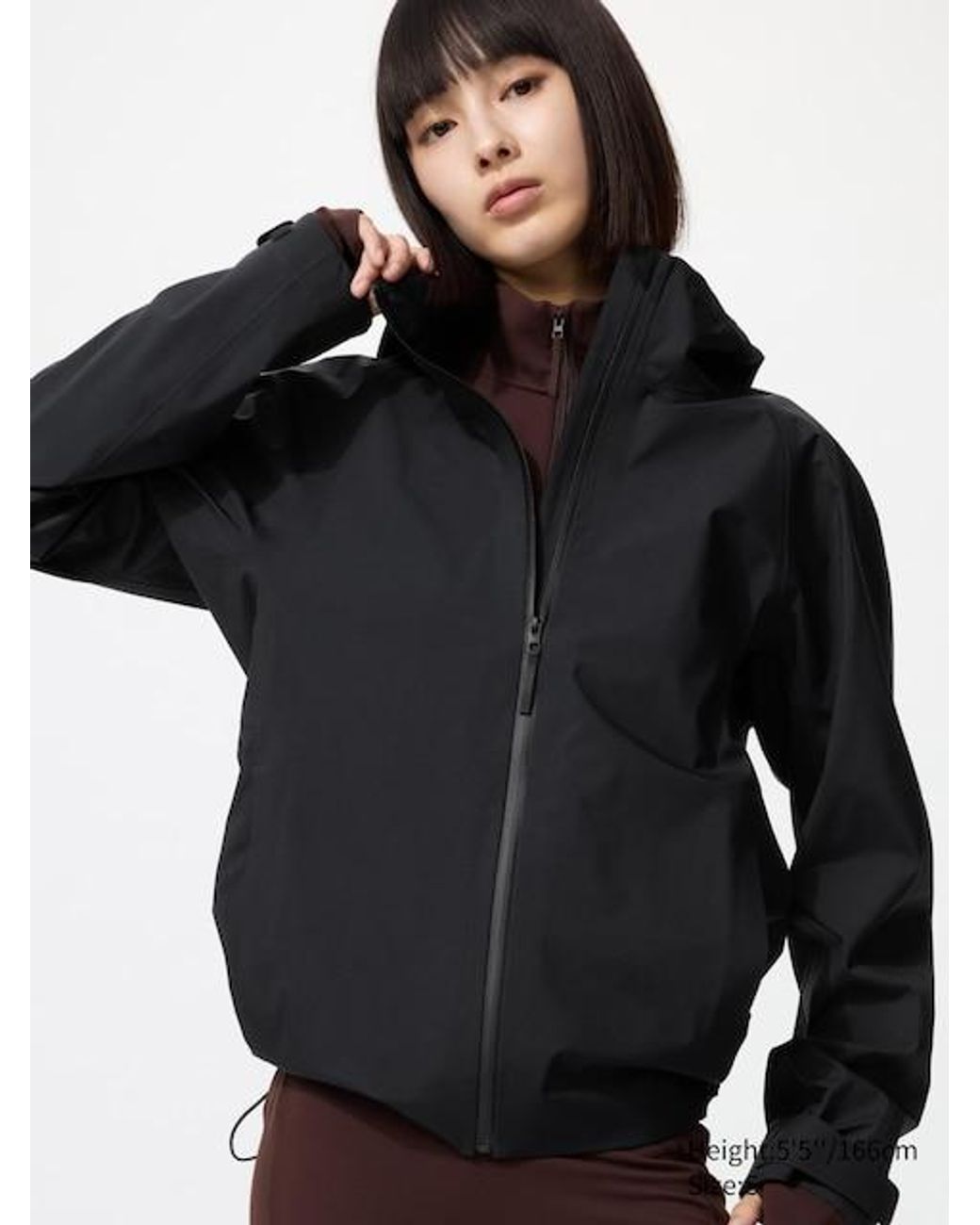 Uniqlo Blocktech Parka in Black | Lyst UK