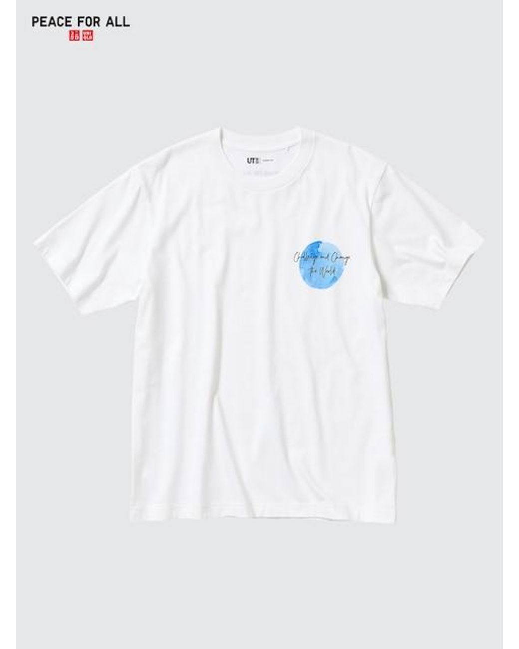 Uniqlo Peace For All Ut Graphic T-Shirt (Gordon Reid) in White for Men ...