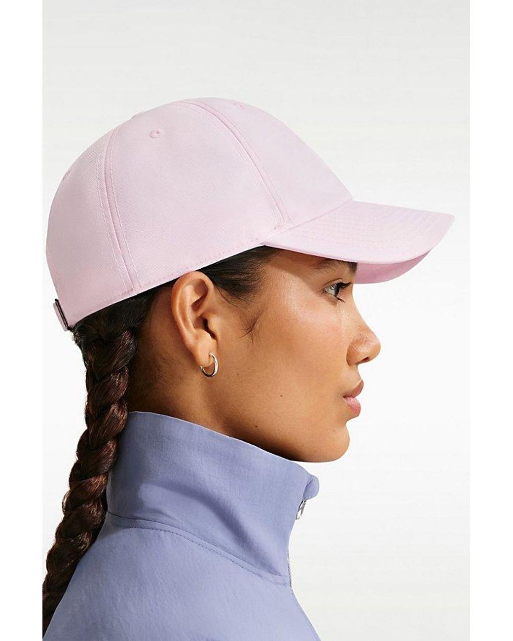 Nike Swoosh Logo Unstructured Hat in Blue | Lyst