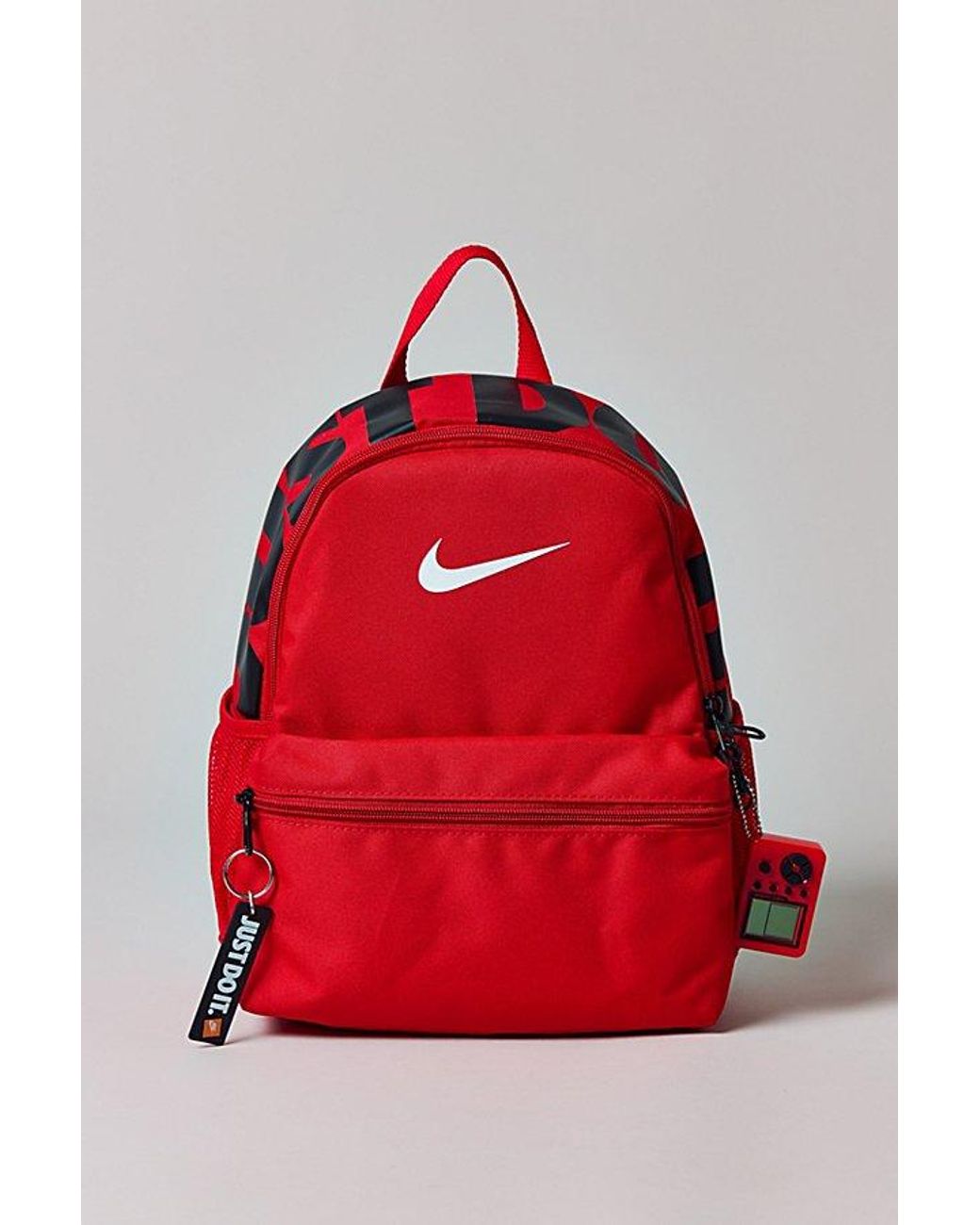 Nike Brasilia Jdi Mini Backpack in Red | Lyst