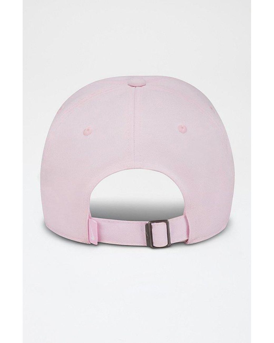 Nike Swoosh Logo Unstructured Hat in Blue | Lyst