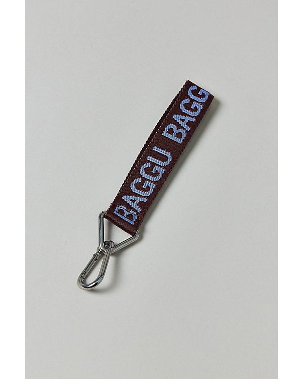 BAGGU Uo Exclusive Logo Keychain in Blue | Lyst