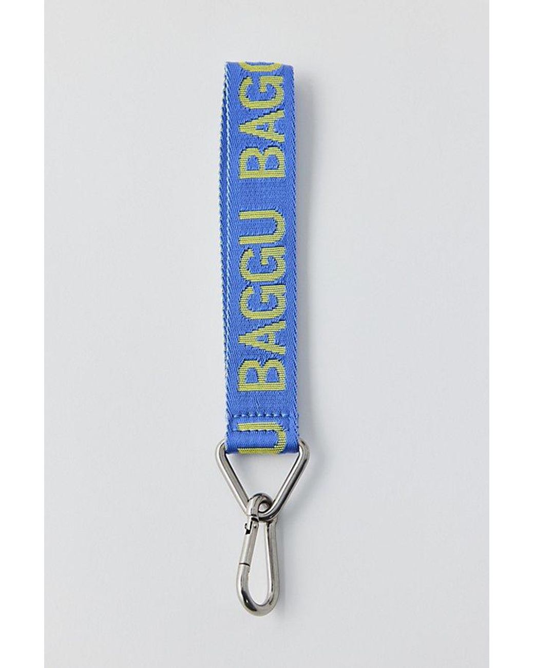 BAGGU Uo Exclusive Logo Keychain in Blue | Lyst