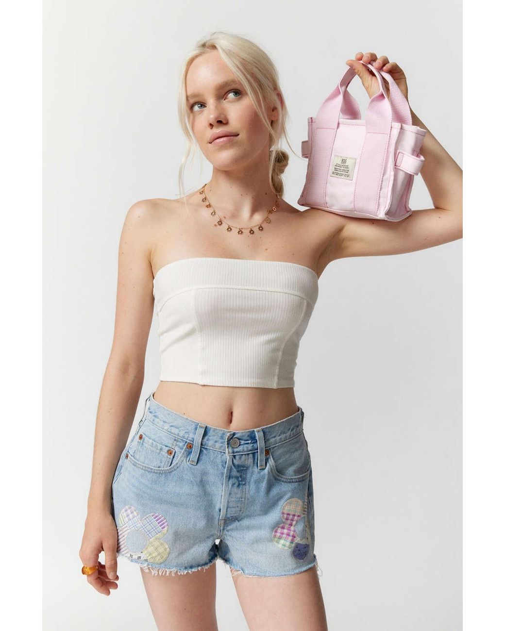 BDG Serena Tote Bag In Light Pink,at Urban Outfitters | Lyst