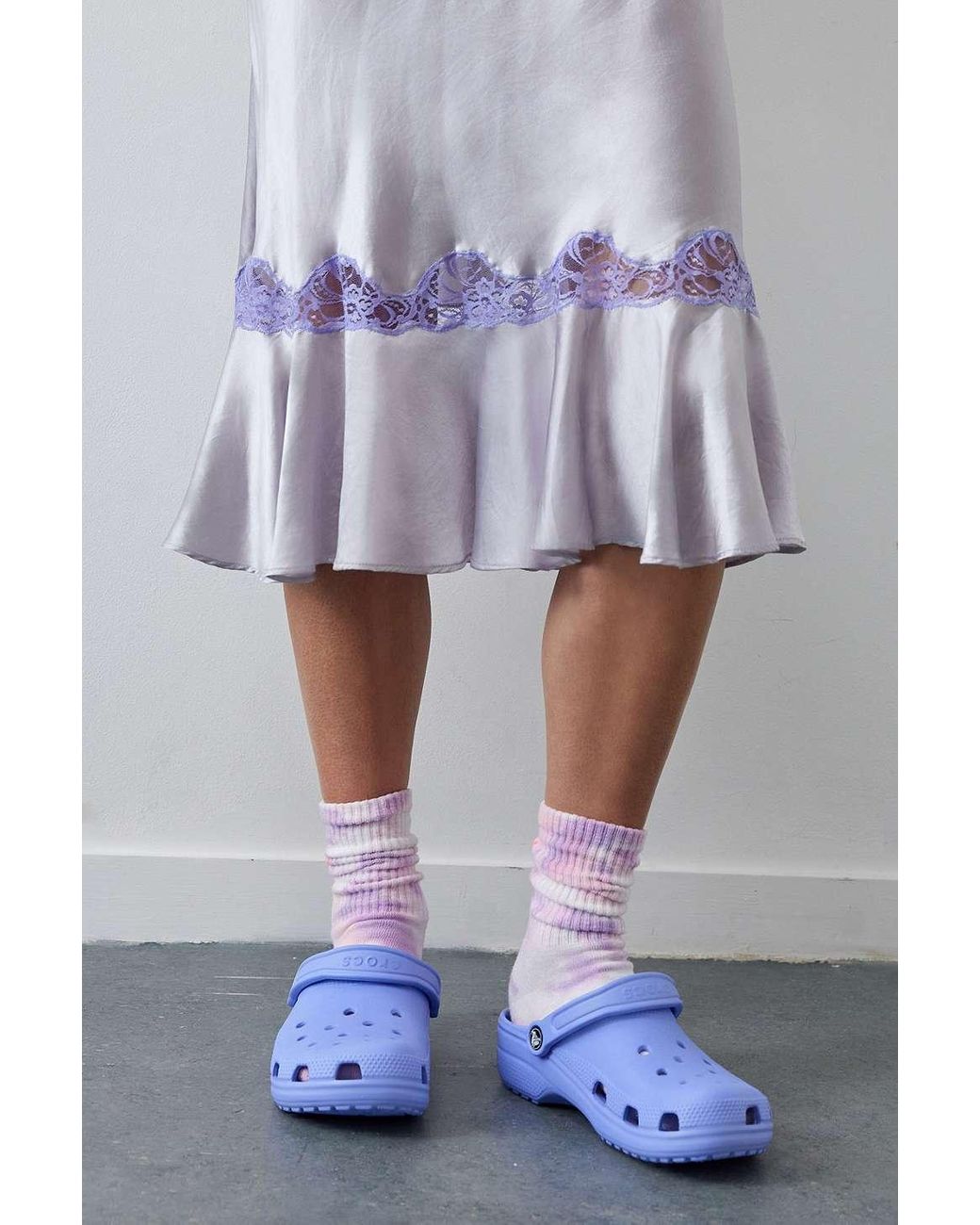 Crocs™ Moon Jelly Classic Clogs in White | Lyst UK