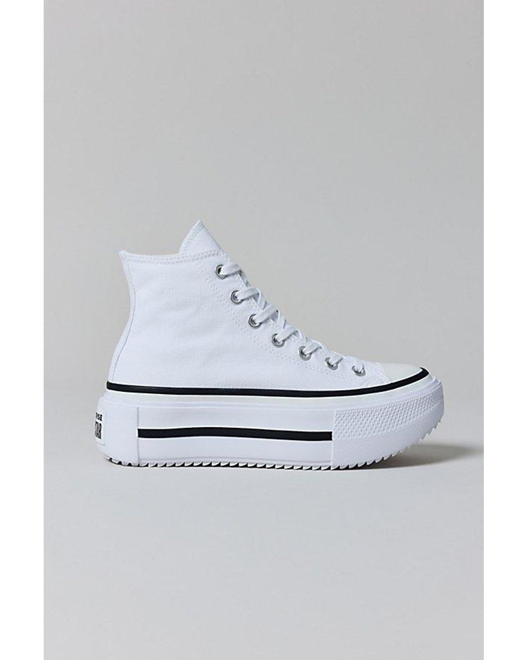 Converse Chuck Taylor All Star Lift Double Stack Sneaker in Gray | Lyst