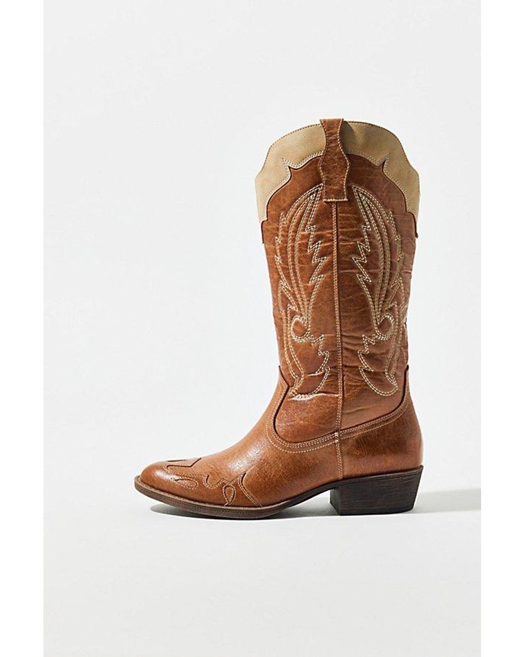 Matisse Footwear Cisco Cowboy Boots in Brown | Lyst